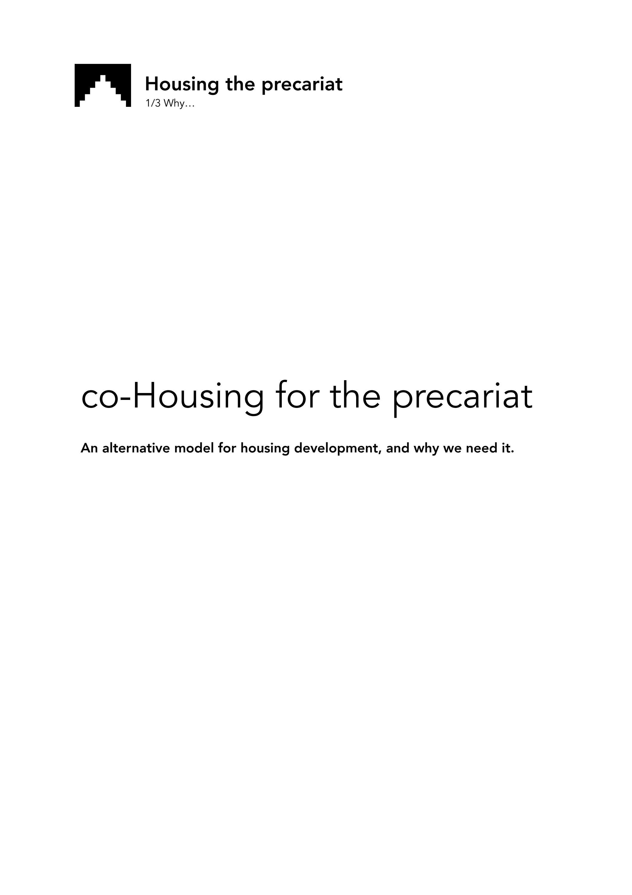 Stijn Dries - Housing the precariat 1of3 by Amsterdam Academy of ...