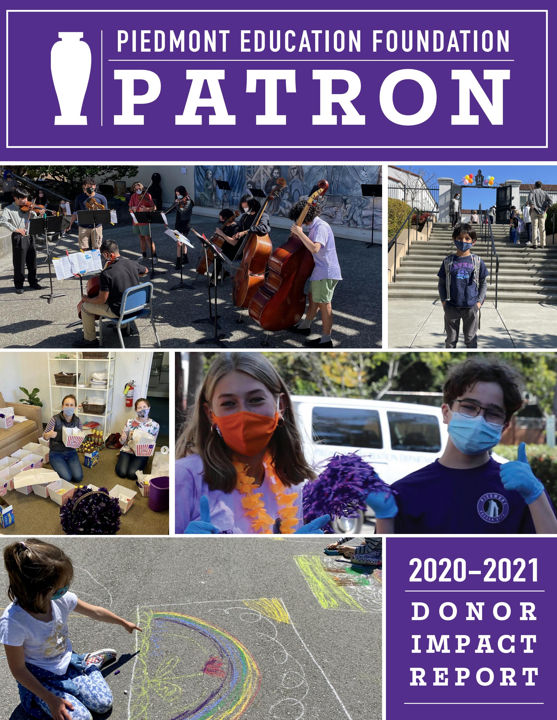 2020-2021 Donor Impact Report by PiedmontEdFoundation - Issuu
