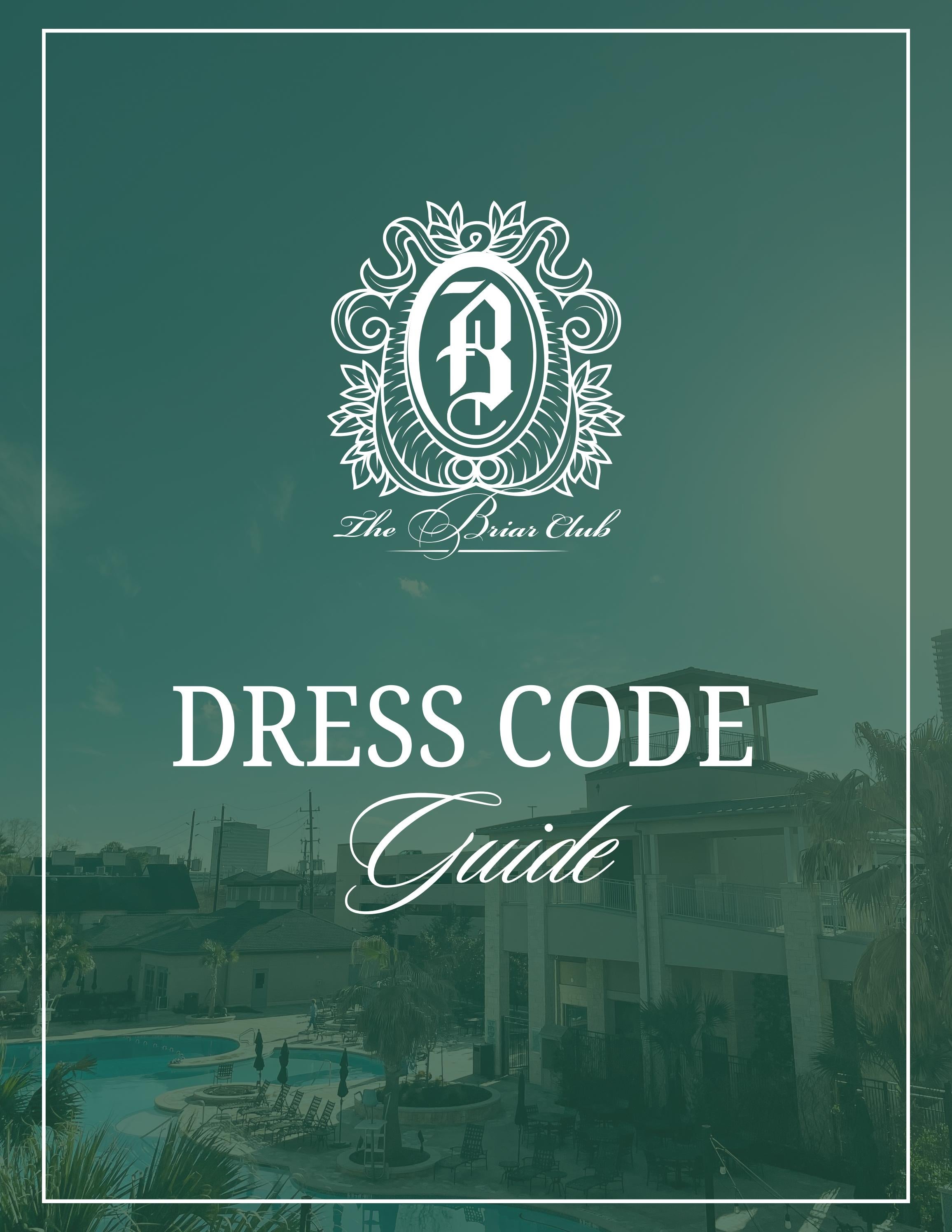TBC Dress Code Guide by The Briar Club - Issuu