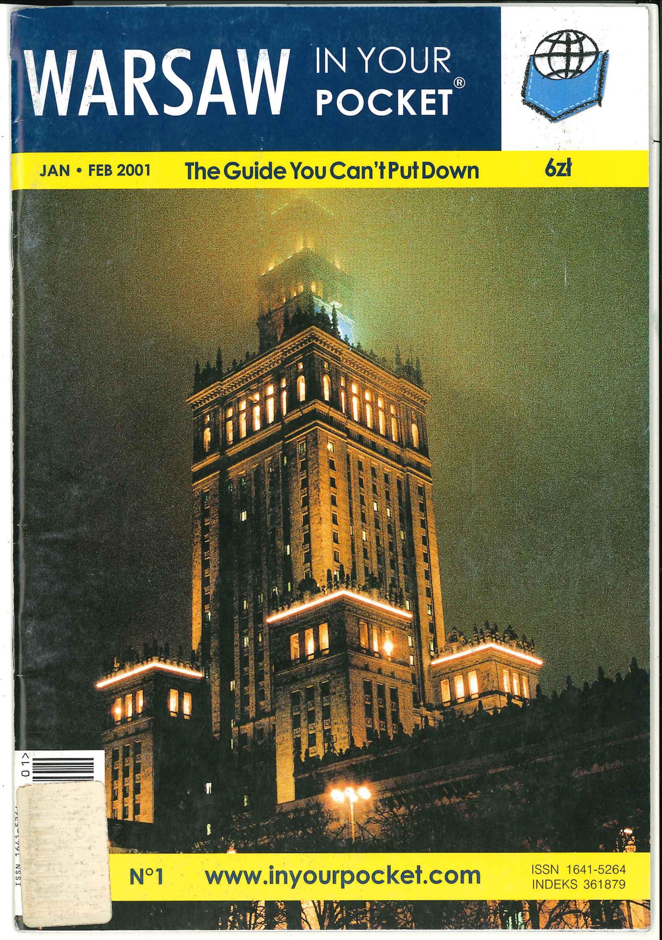 Warsaw In Your Pocket City Guide no. 1 - Jan-Feb 2001 by Poland In Your ...