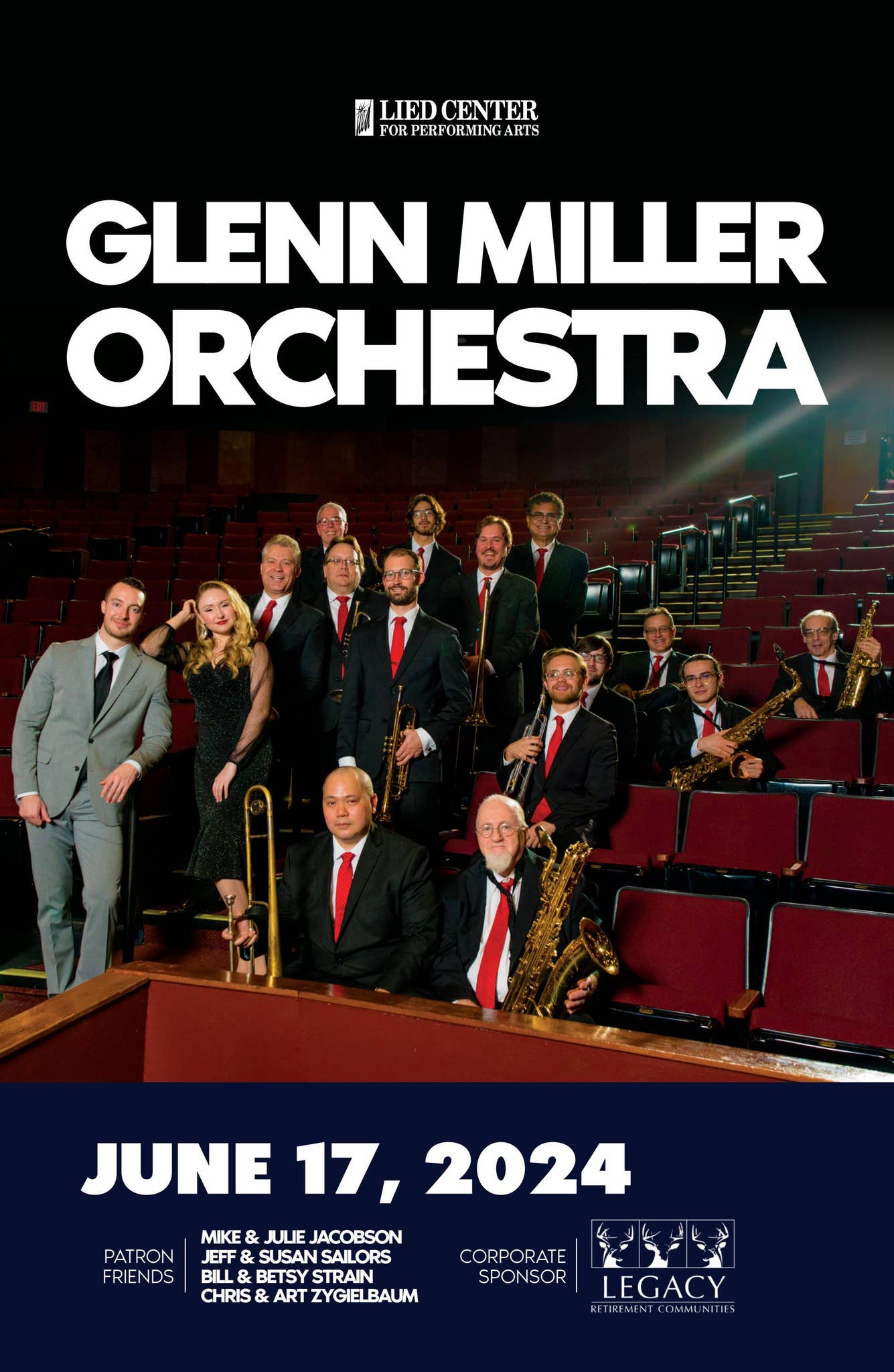 Glenn Miller Orchestra Program Book by Lied Center for Performing Arts ...