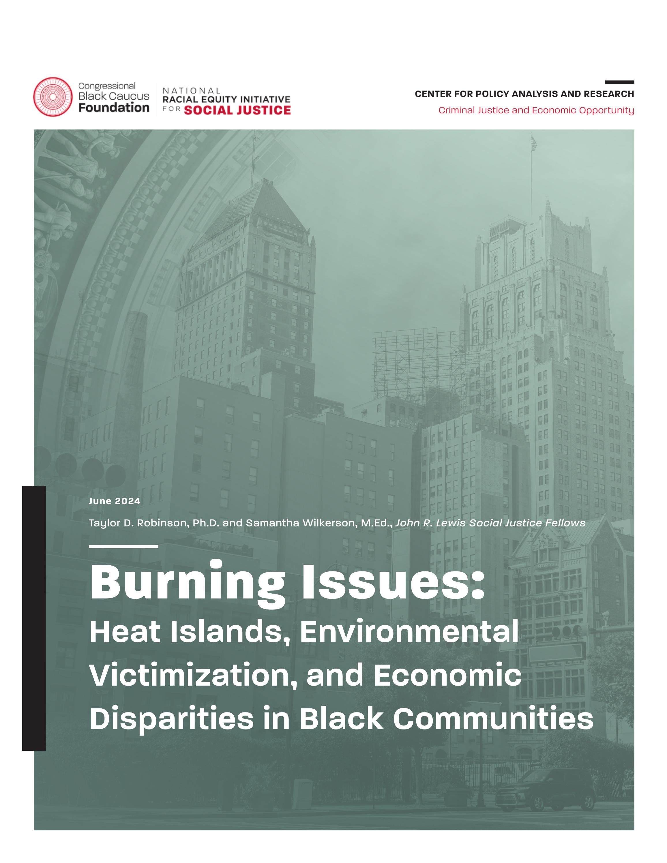 Burning Issues: Heat Islands, Environmental Victimization, & Economic Disparities in Black ...
