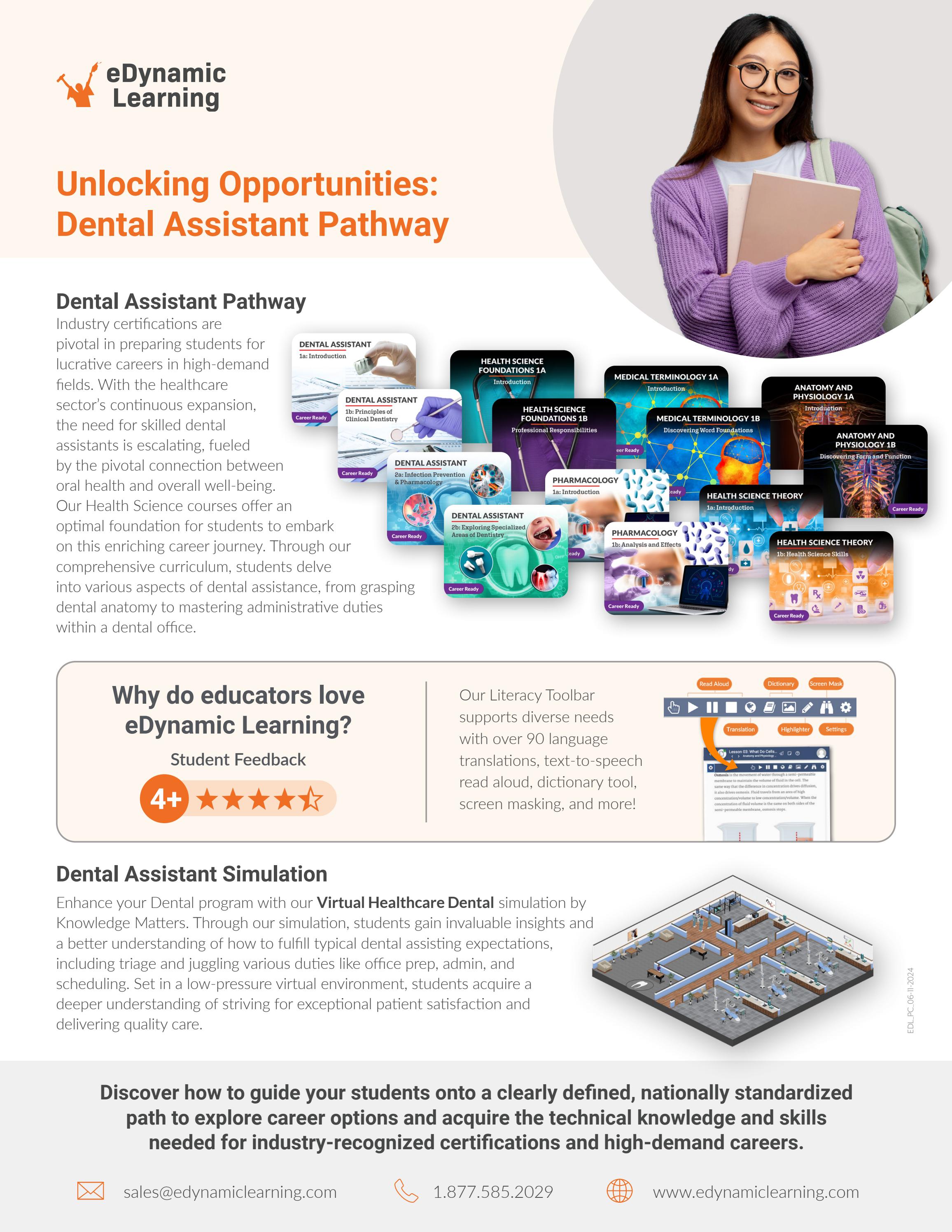 Dental Assistant Pathway Flyer by edynamiclearning - Issuu