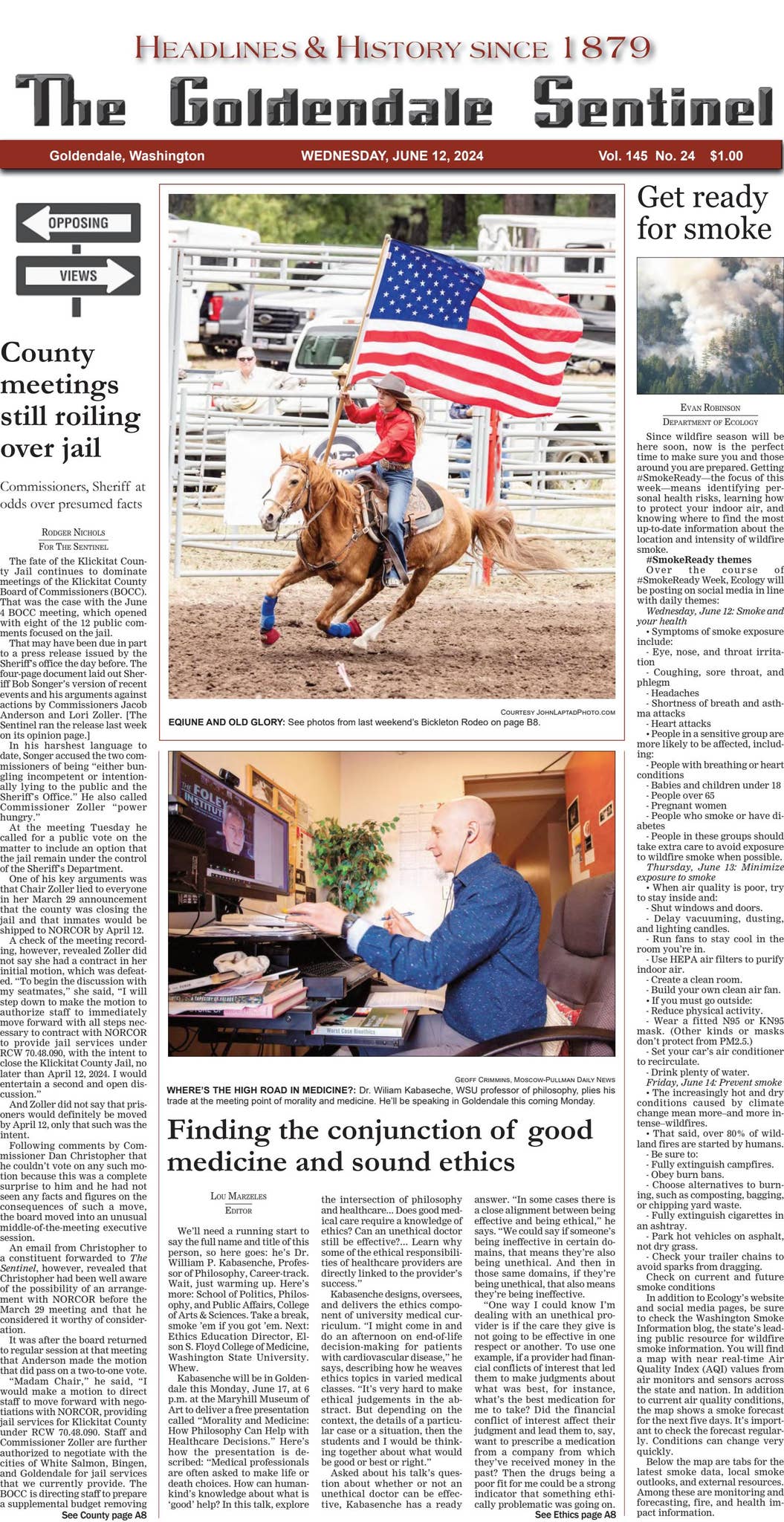 Goldendale Sentinel June 12, 2024 by Goldendale Sentinel - Issuu