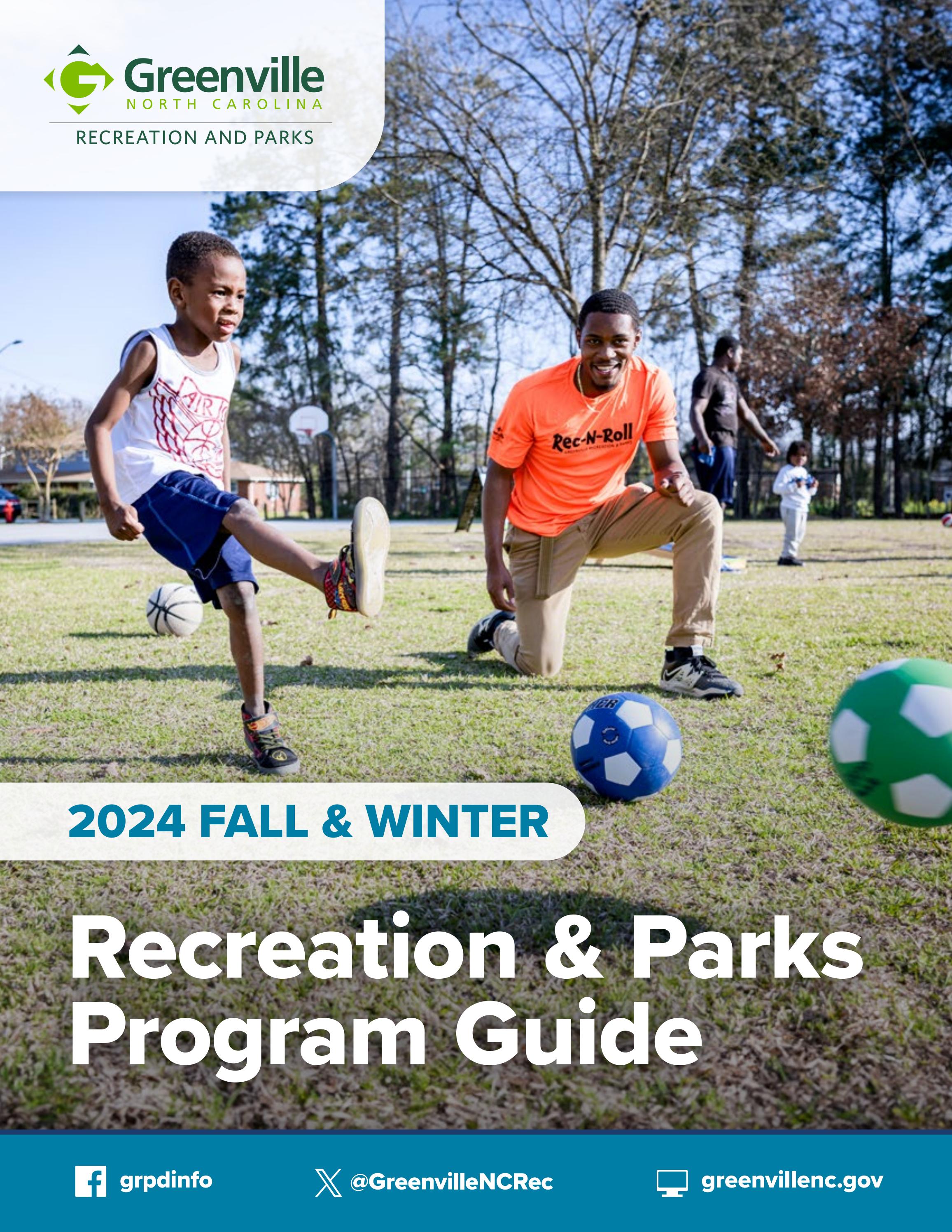 2024 Fall & Winter Program Guide by GreenvilleNCRec - Issuu
