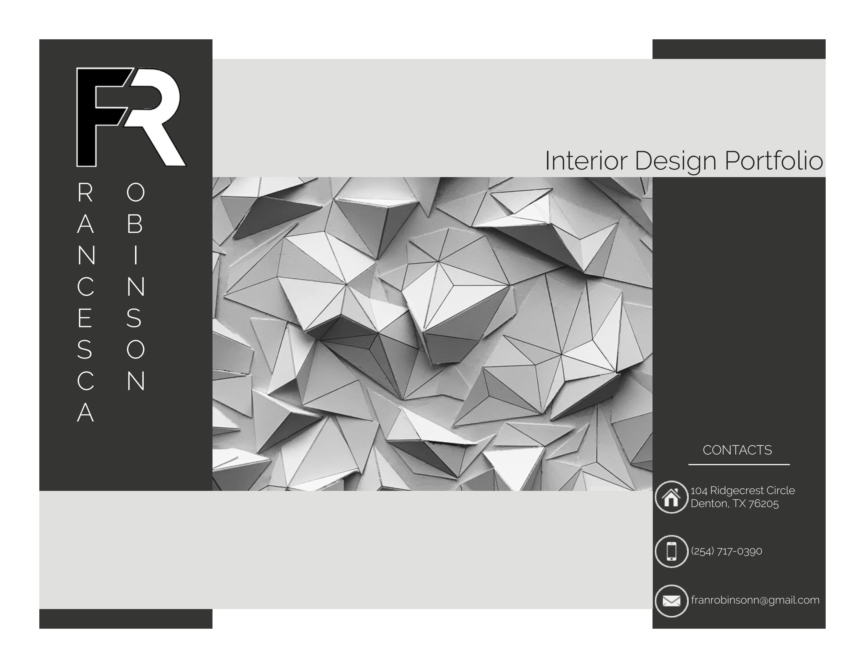 Francesca Robinson Design Portfolio by Francesca Robinson - Issuu