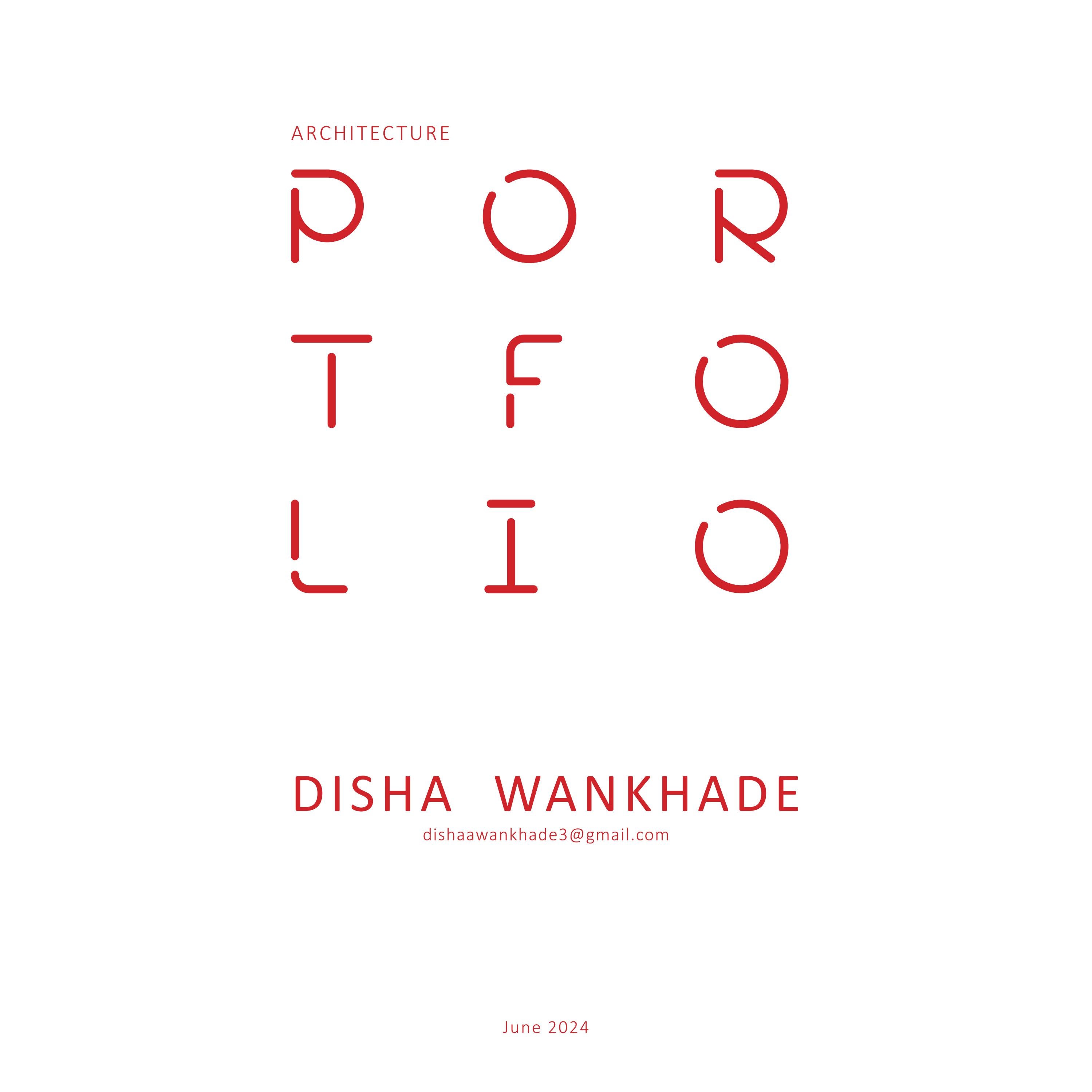 Architecture Internship Portfolio| Disha Wankhade by Disha Wankhade - Issuu