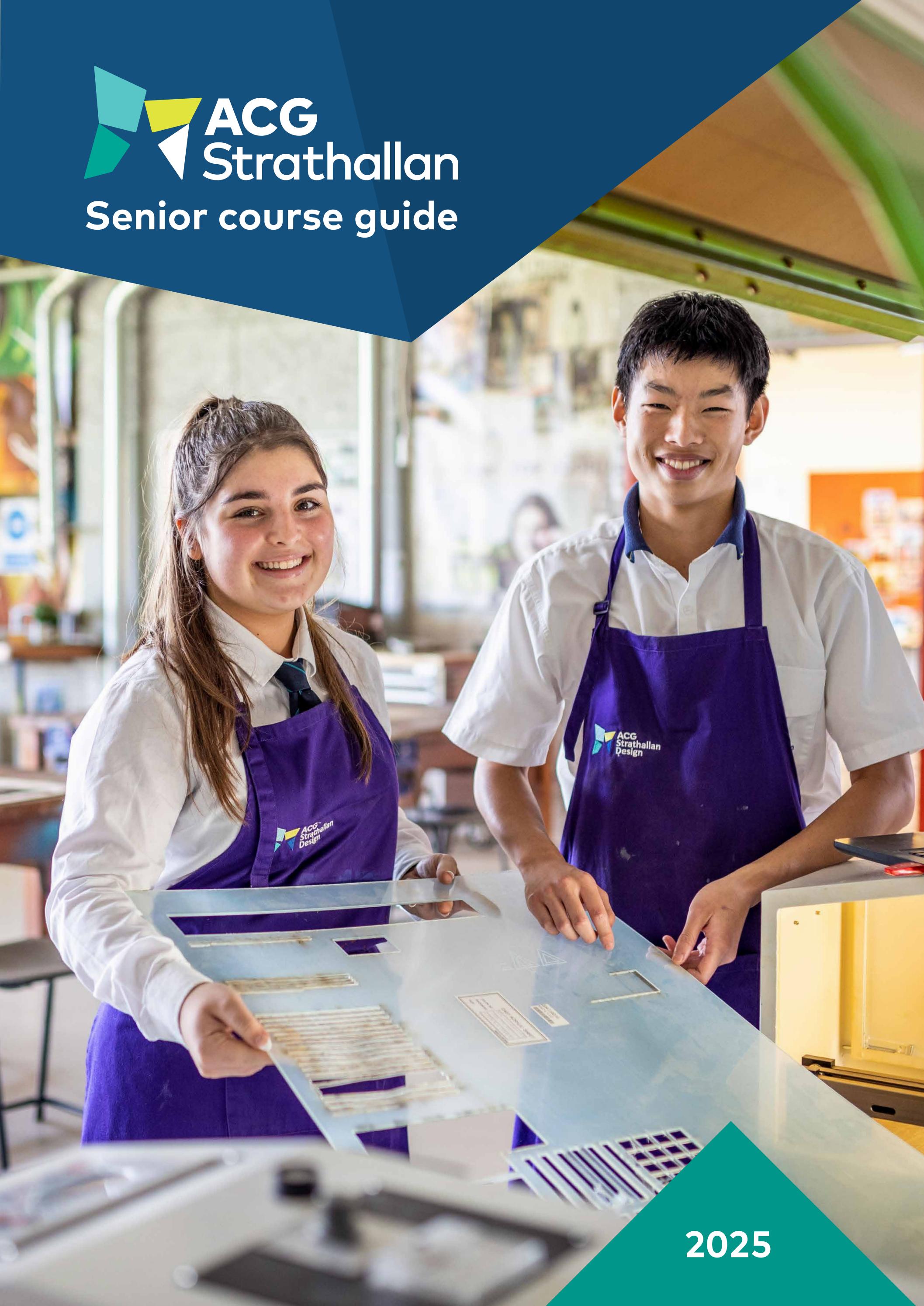 ACG Strathallan Senior Course Guide 2025 by ACG Schools - Issuu