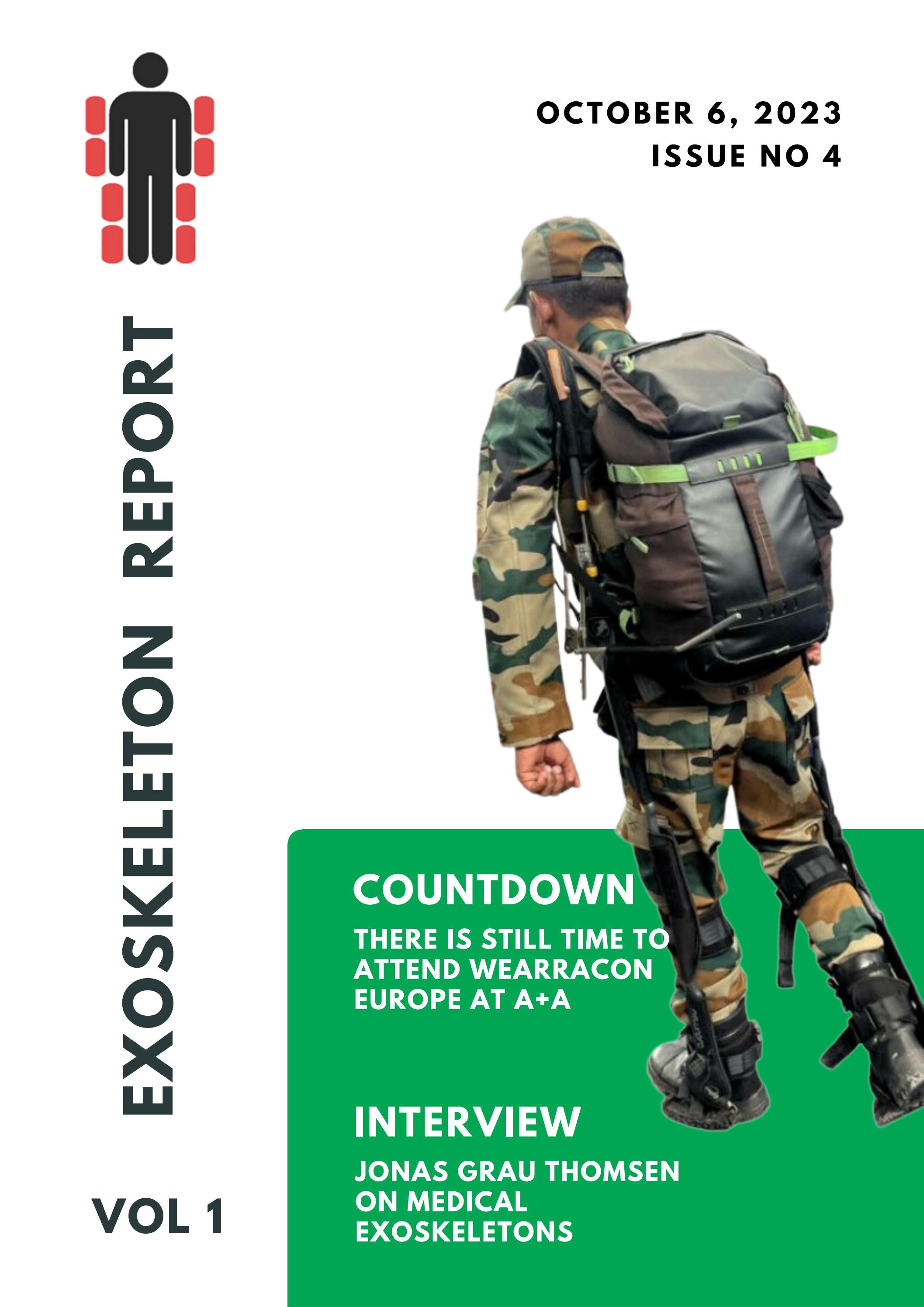 Exoskeleton Report Digital Magazine Vol 1 Issue 4 Oct 6, 2023 by Exoskeleton Report - Issuu