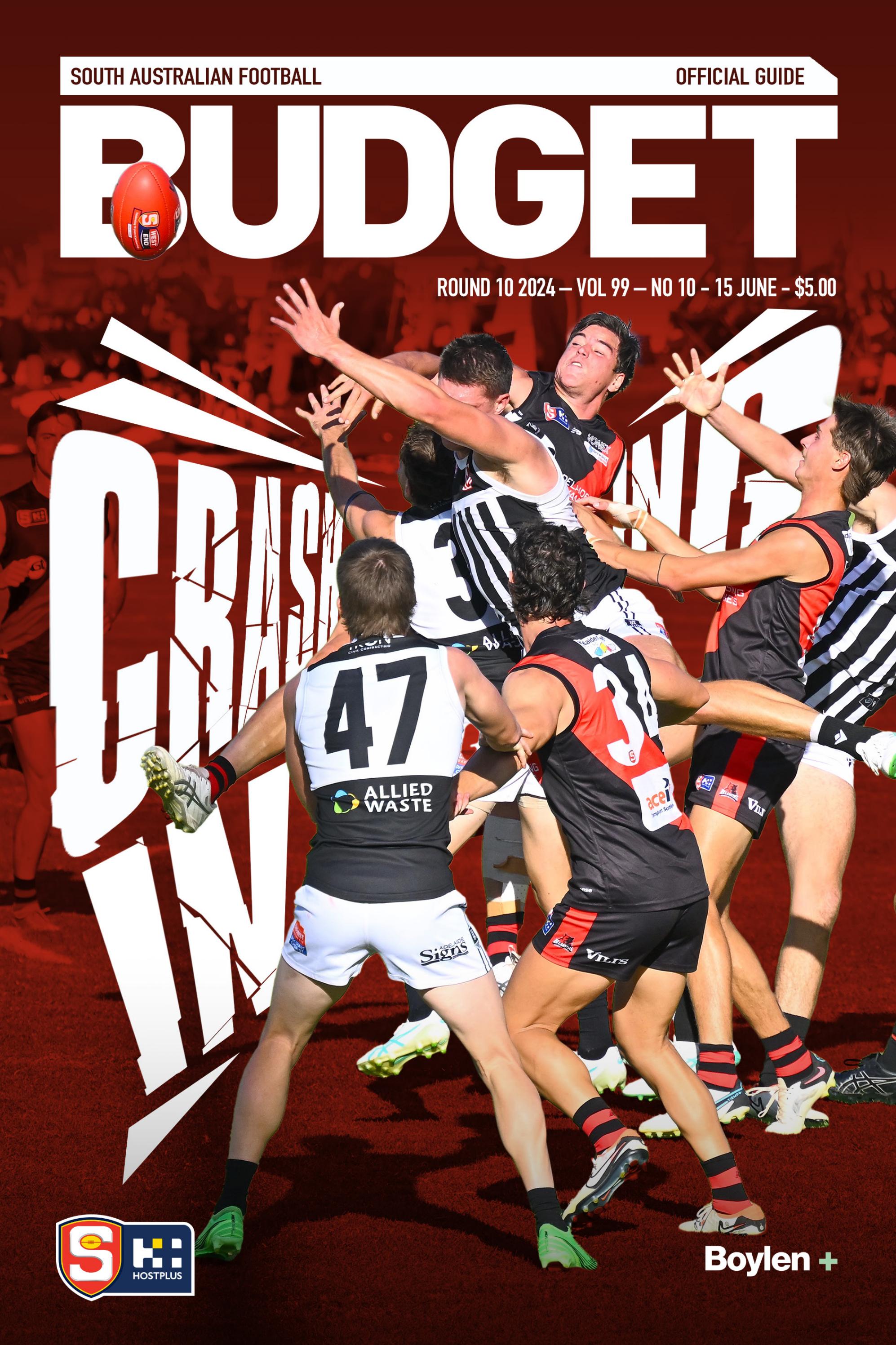 South Australian Football Budget -Round 10 2024 - Vol 99 - No. 10 15 ...
