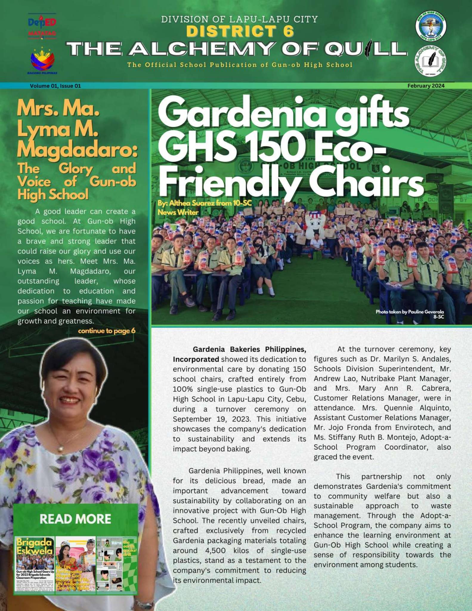 GHS: School Publication | Volume 1 Issue 1 by Syrus - Issuu