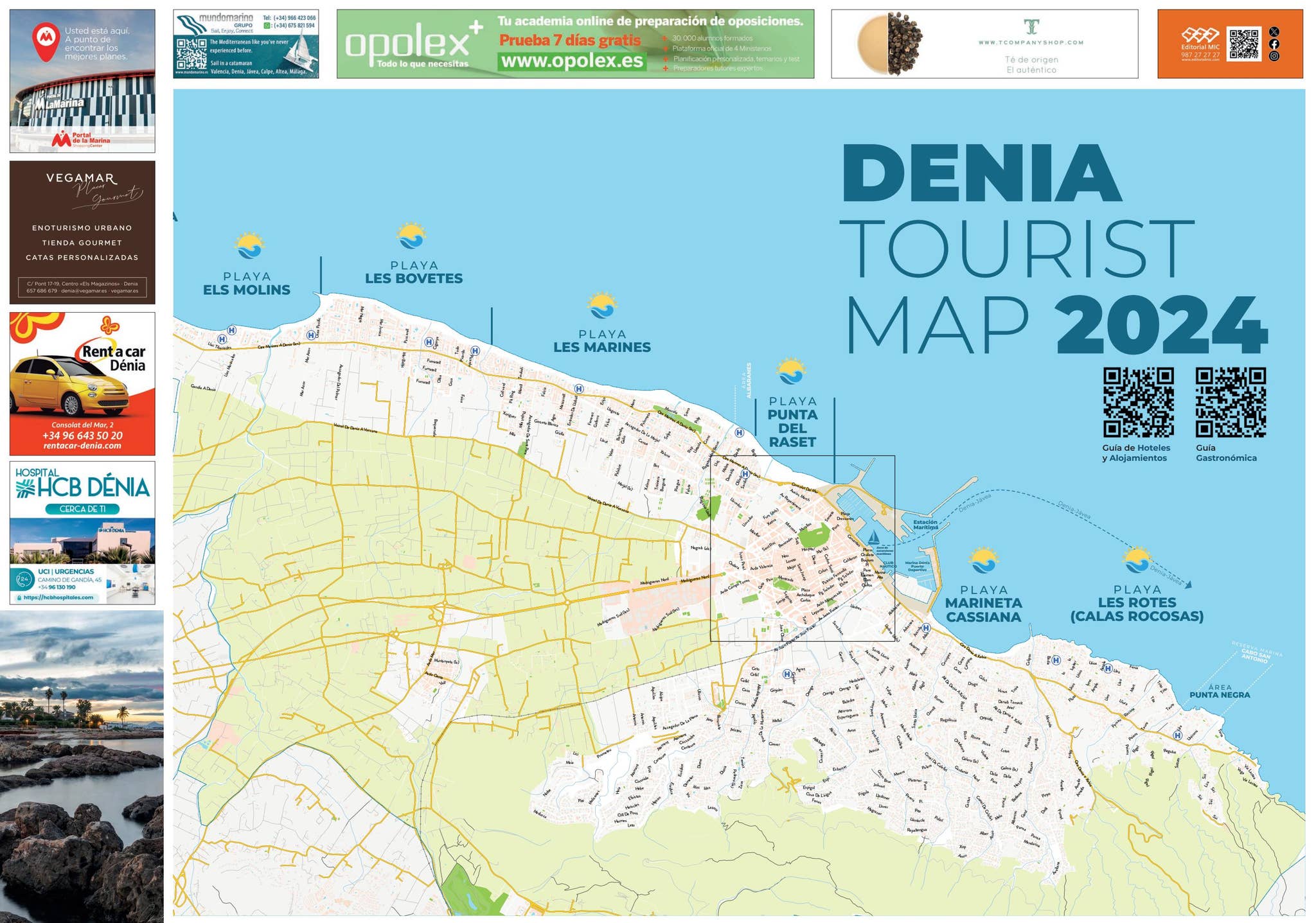 Denia Tourist Map 2024 by editorialmic - Issuu