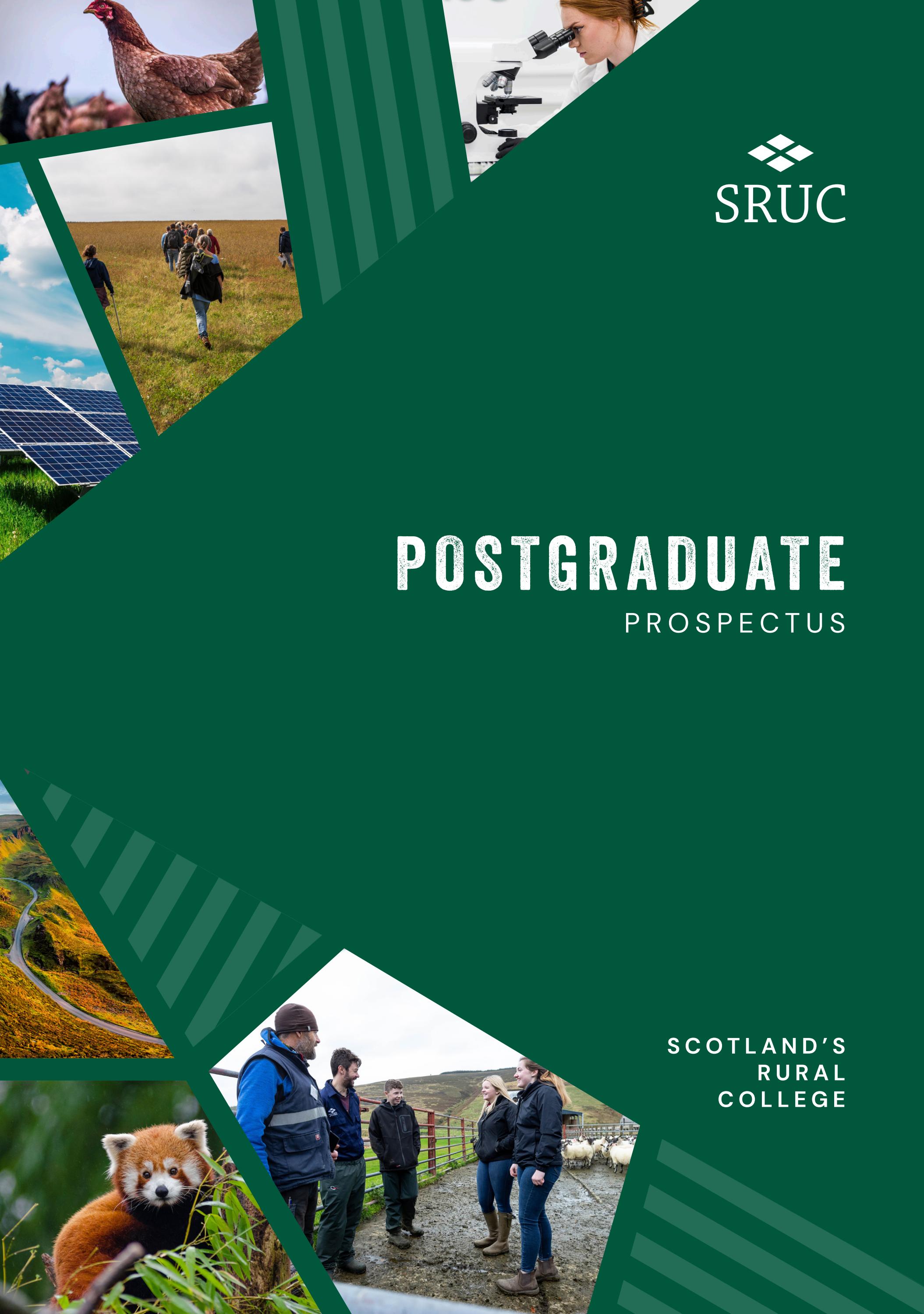 SRUC Postgraduate Prospectus by Scotland's Rural College (SRUC) - Issuu