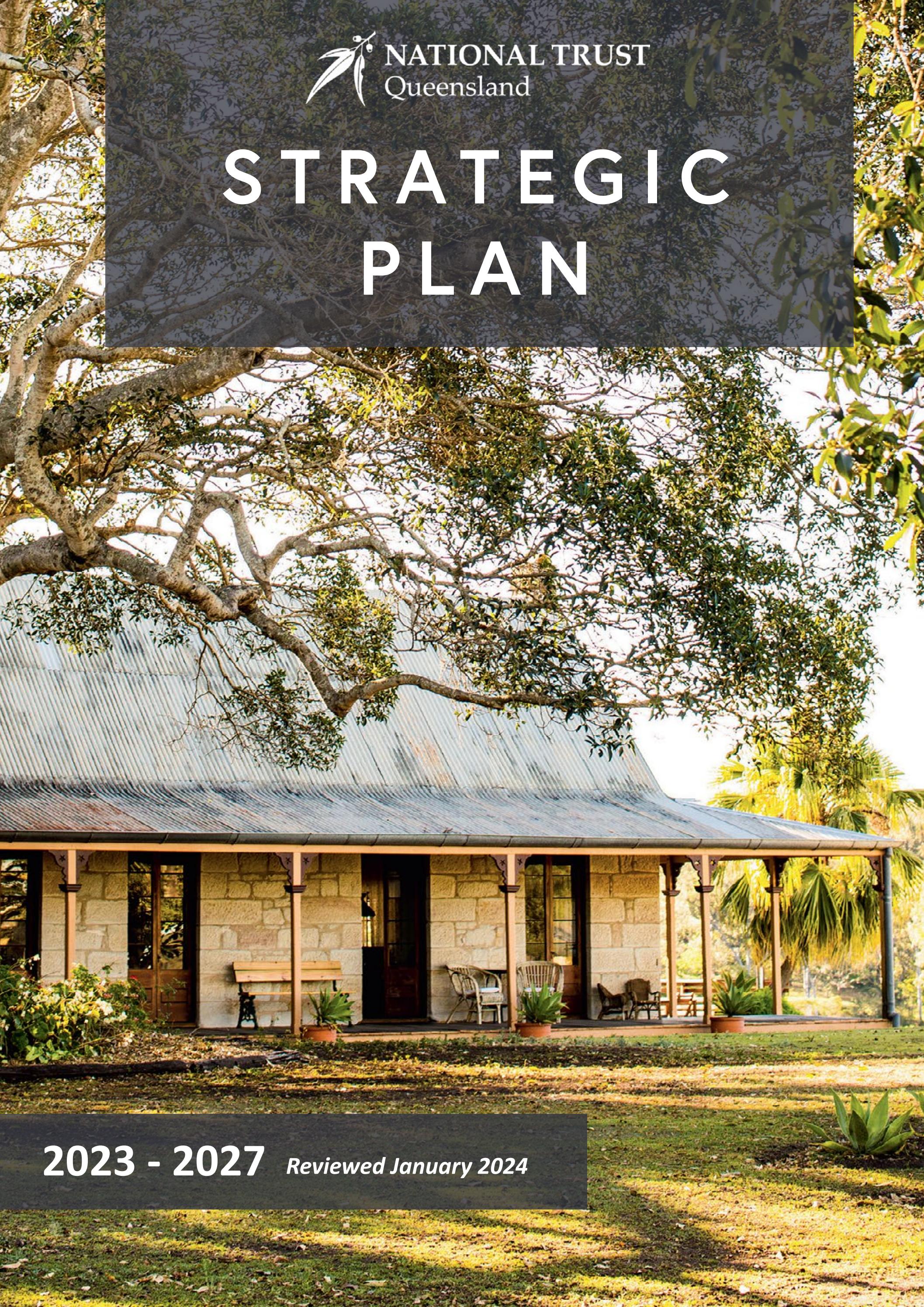 NTAQ Strategic Plan 2023-2027 Reviewed January 2024 by National Trust ...