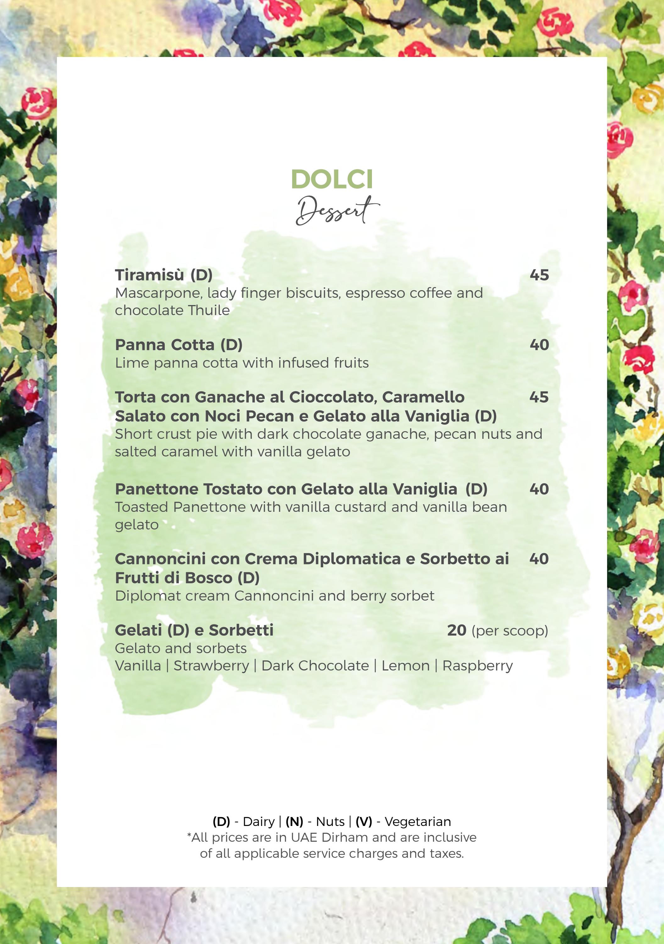 Filini Dessert Menu Nov 2023 by Yas Plaza Hotels - Issuu