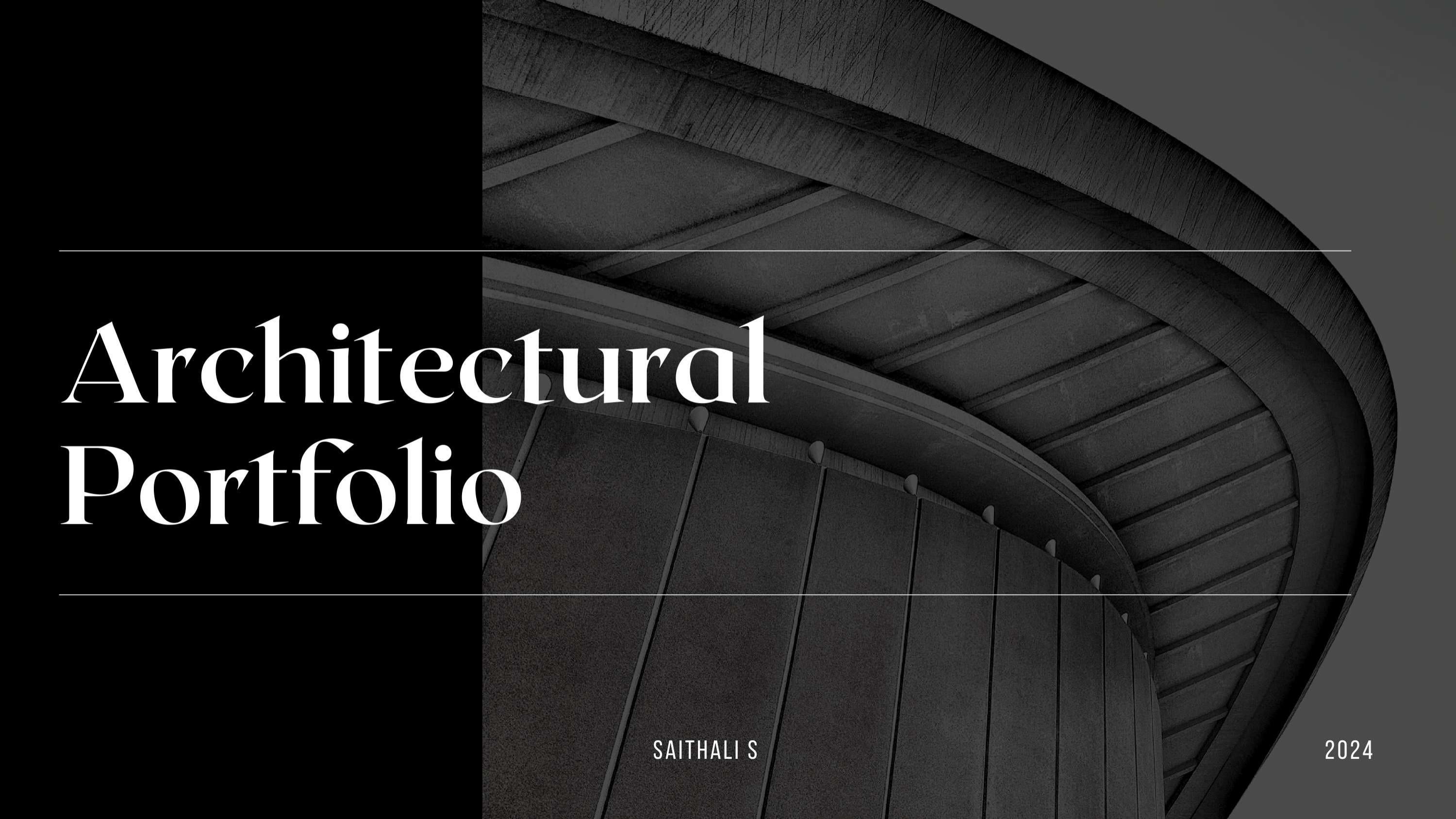 Third year architecture portfolio by Saidali S - Issuu