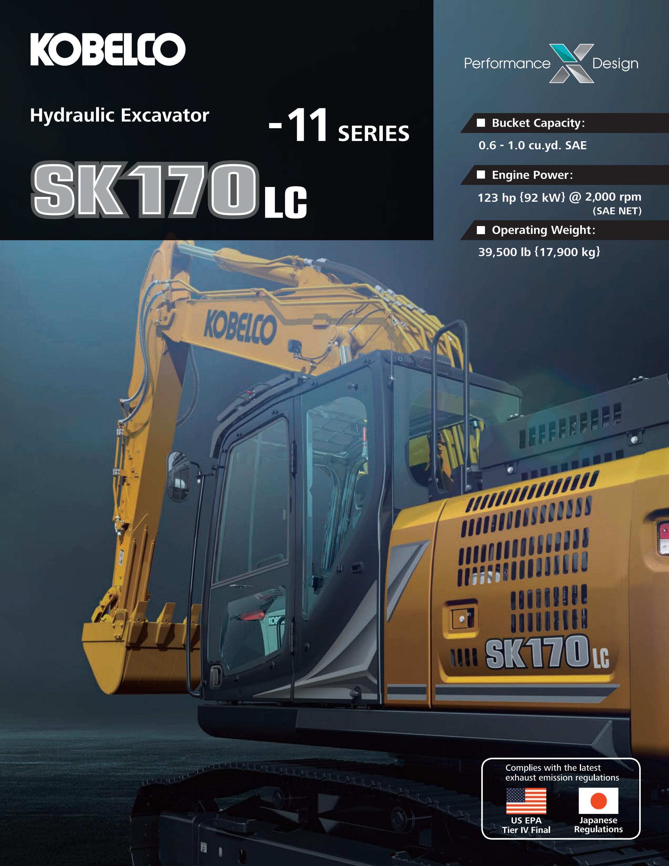 SK170LC-11 by KOBELCO Construction Machinery USA - Issuu