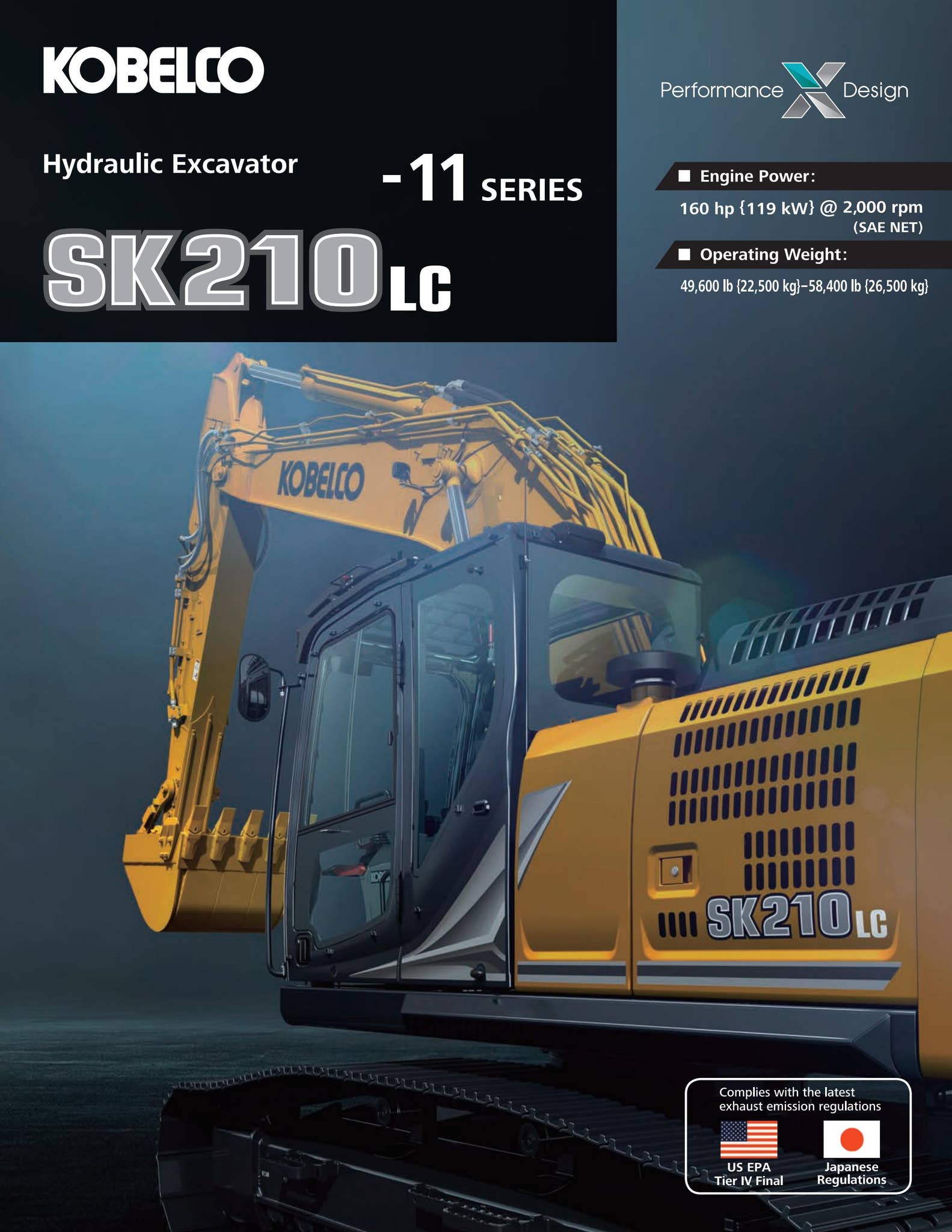 SK210LC-11 High and Wide by KOBELCO Construction Machinery USA - Issuu