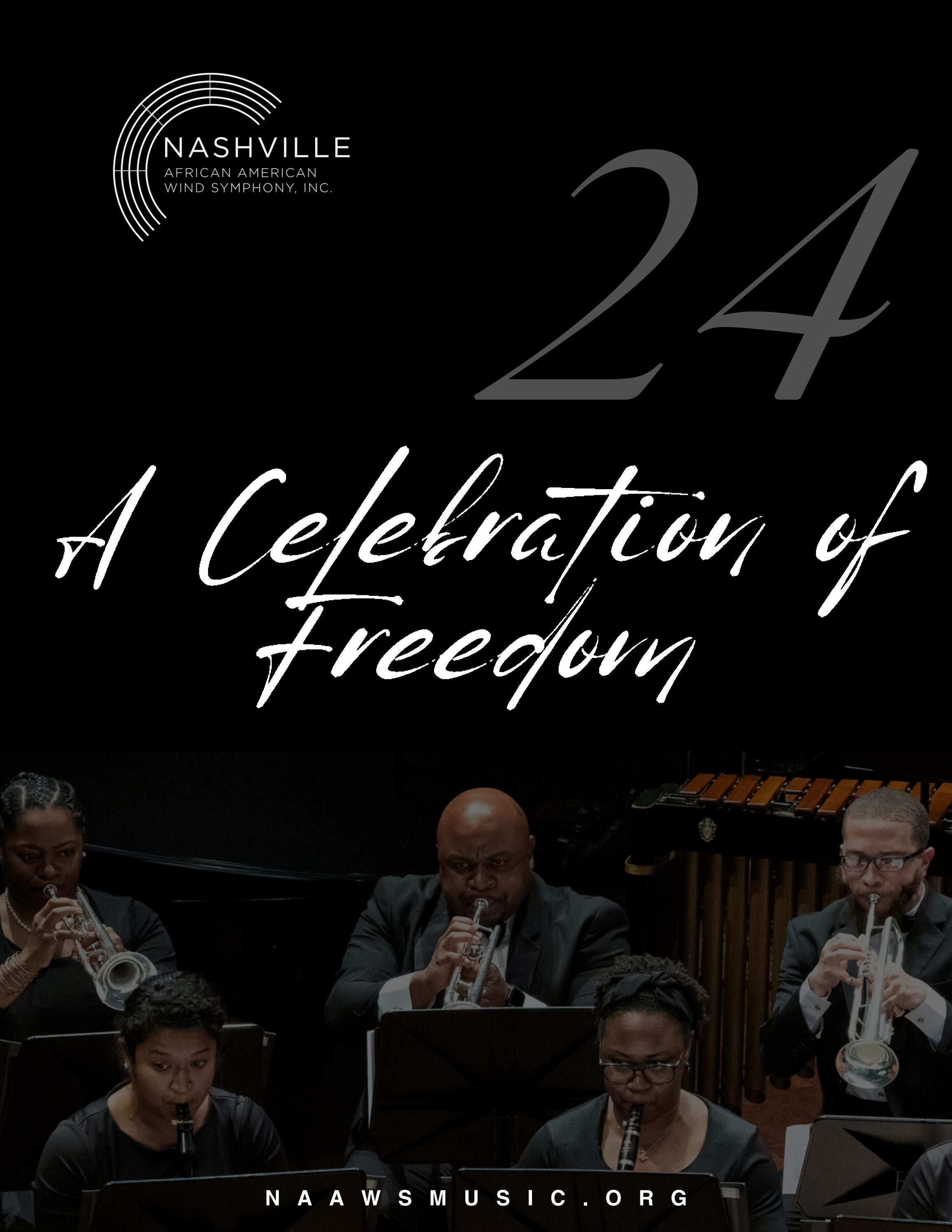 Juneteenth program - NAAWS 2024 by Nashville African American Wind ...