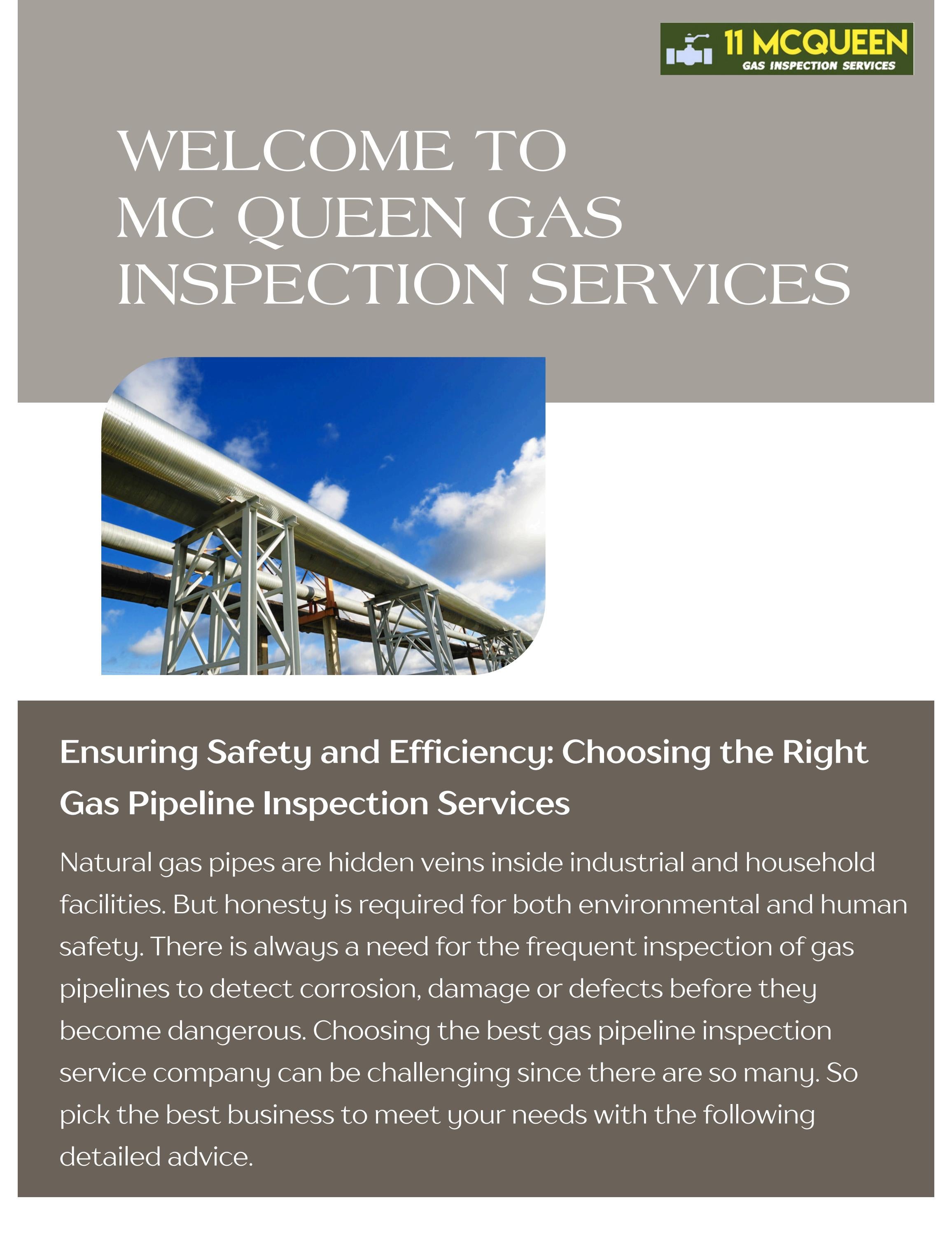 Ensuring Safety and Efficiency: Choosing the Right Gas Pipeline ...