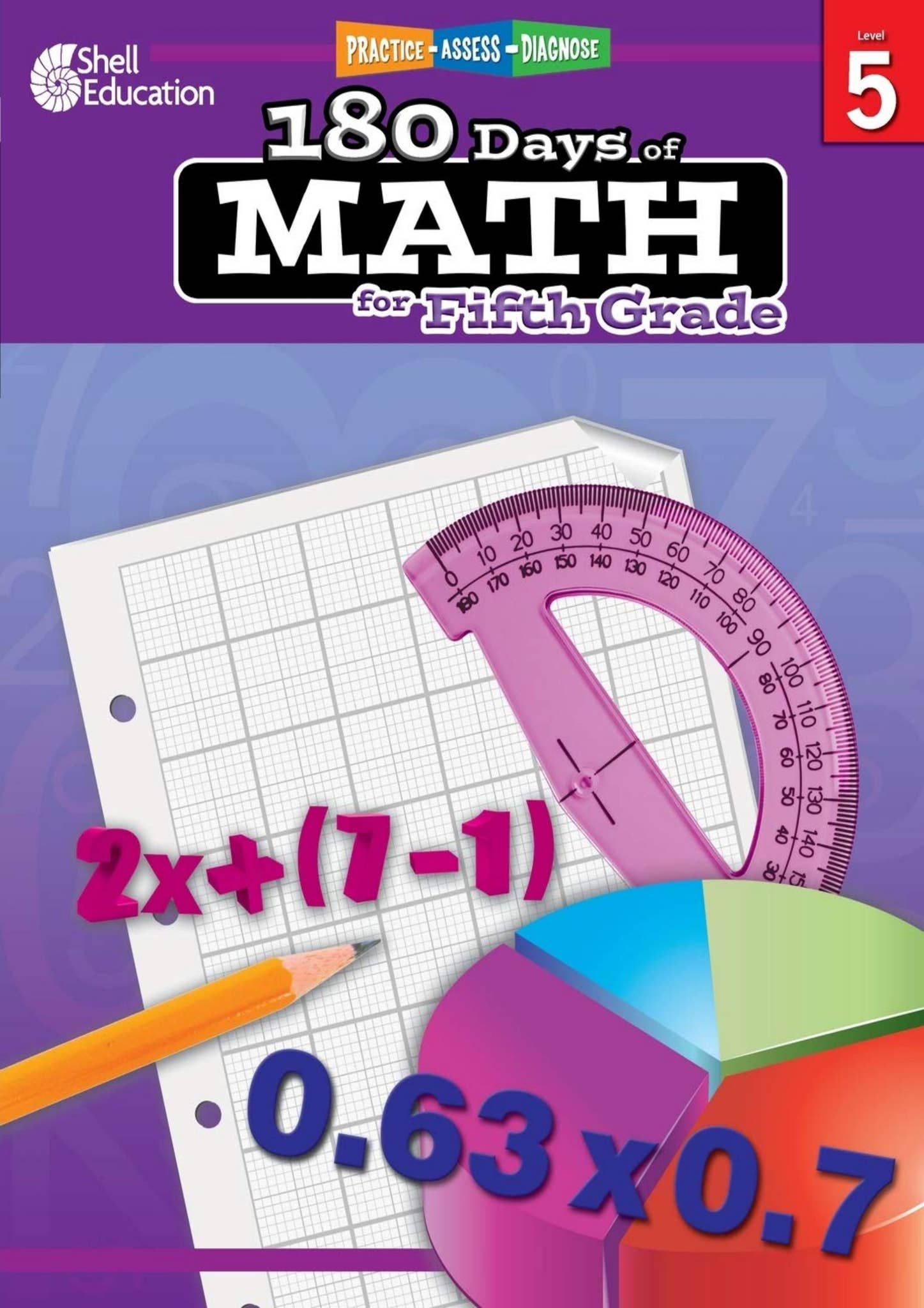 (EBOOK)-180 Days of Math: Grade 5 - Daily Math Practice Workbook for ...