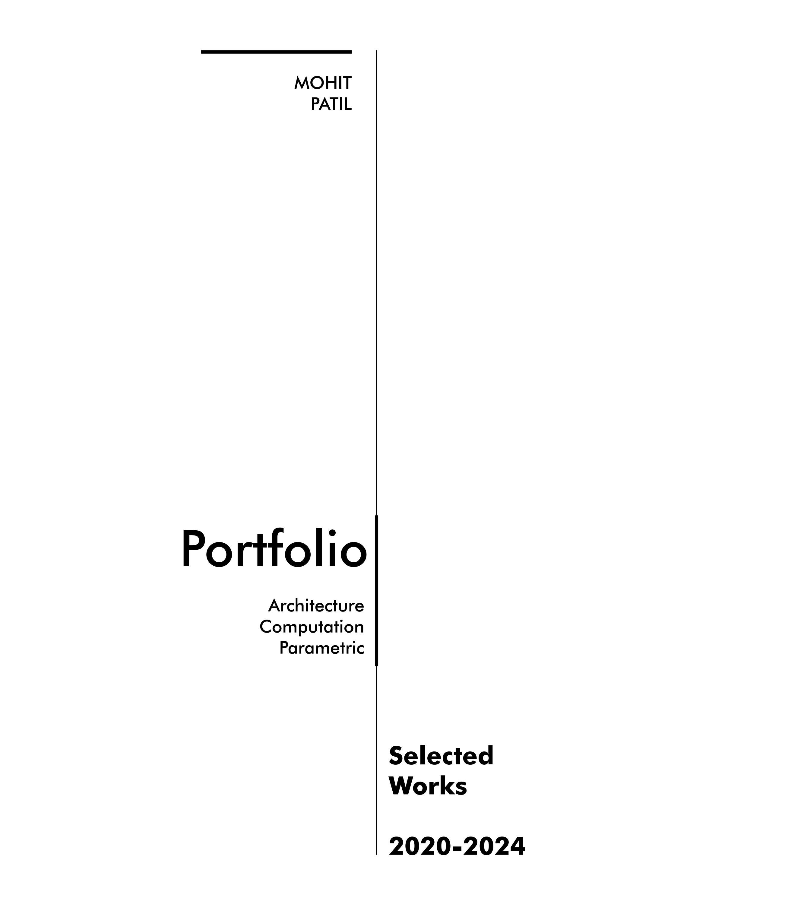 Mohit Patil Selected Works 2020-2024 by Mohit Patil - Issuu