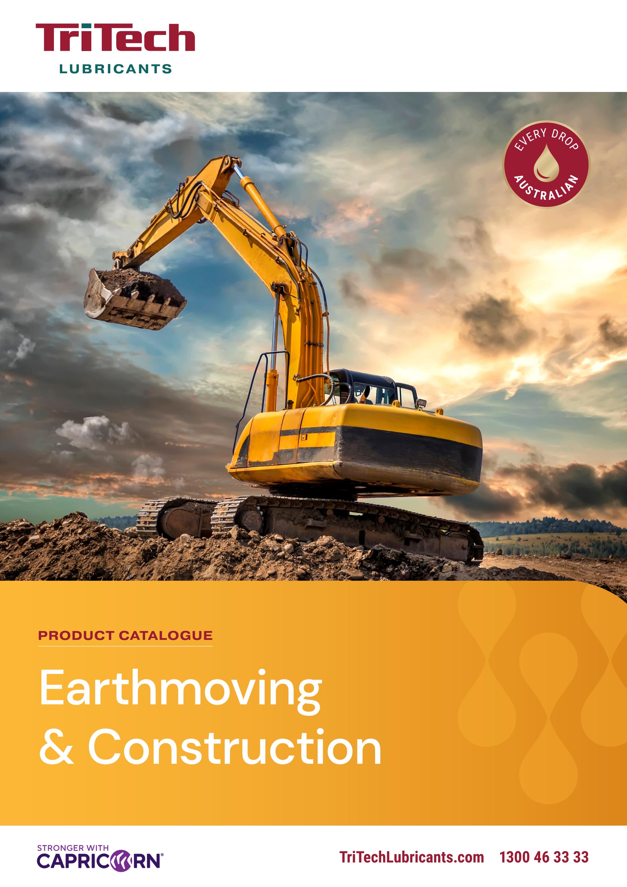 TriTech Lubricants - Earthmoving & Construction by That Marketing Company - Issuu