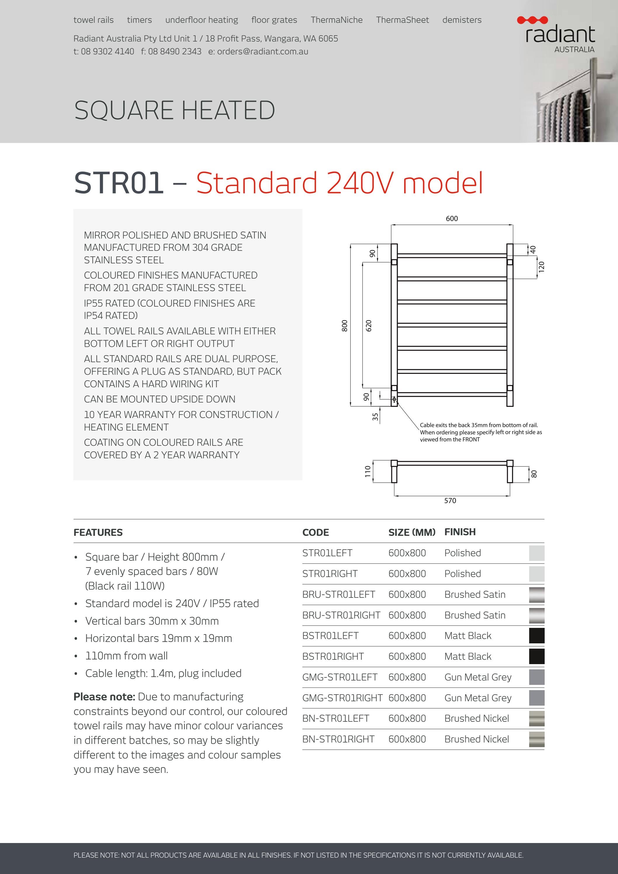 technical-specification-str01 by Tilemall - Issuu