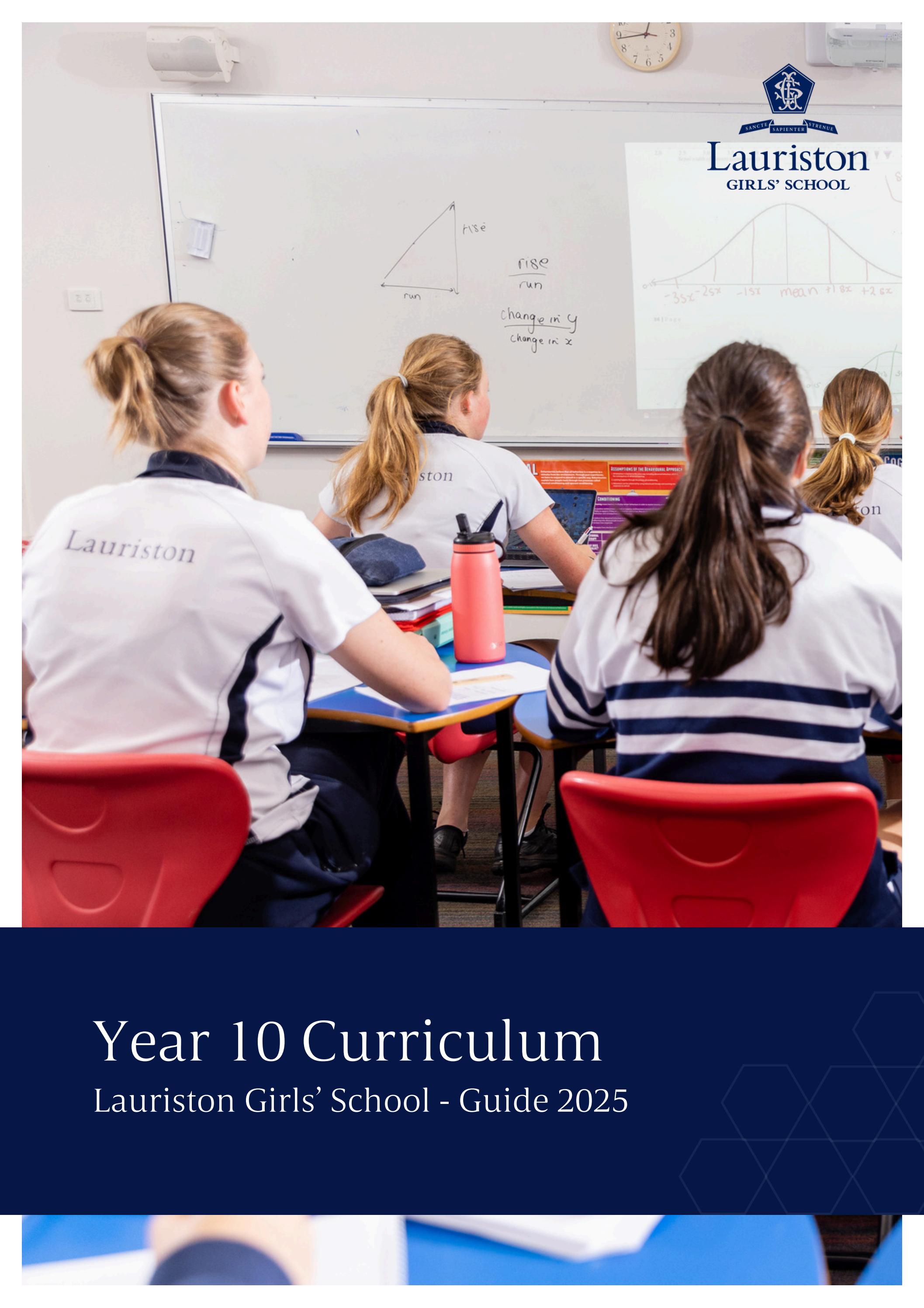 Year 10 Curriculum Guide 2025 by Lauriston Girls' School - Issuu