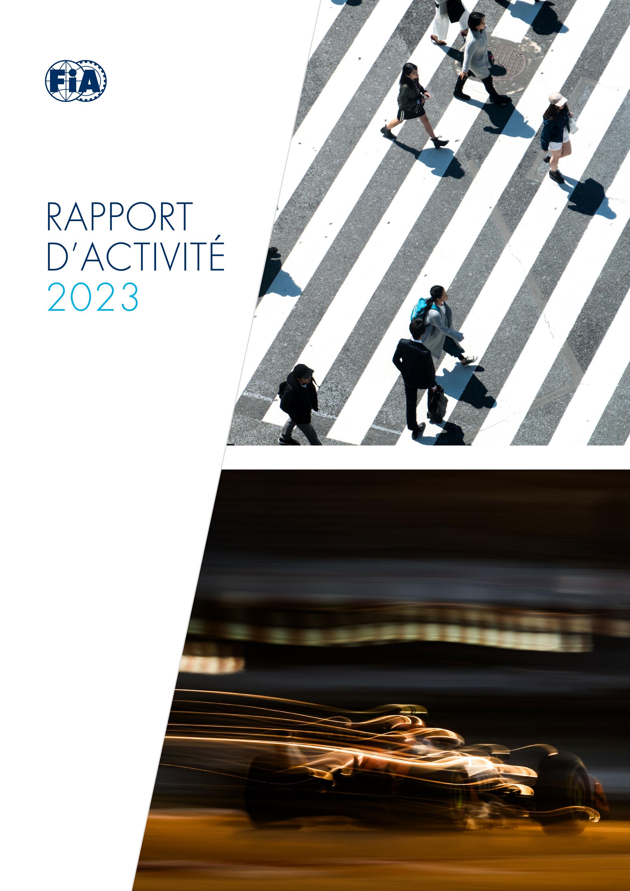 FIA Activity Report 2023 - FR by Fédération Internationale de l ...