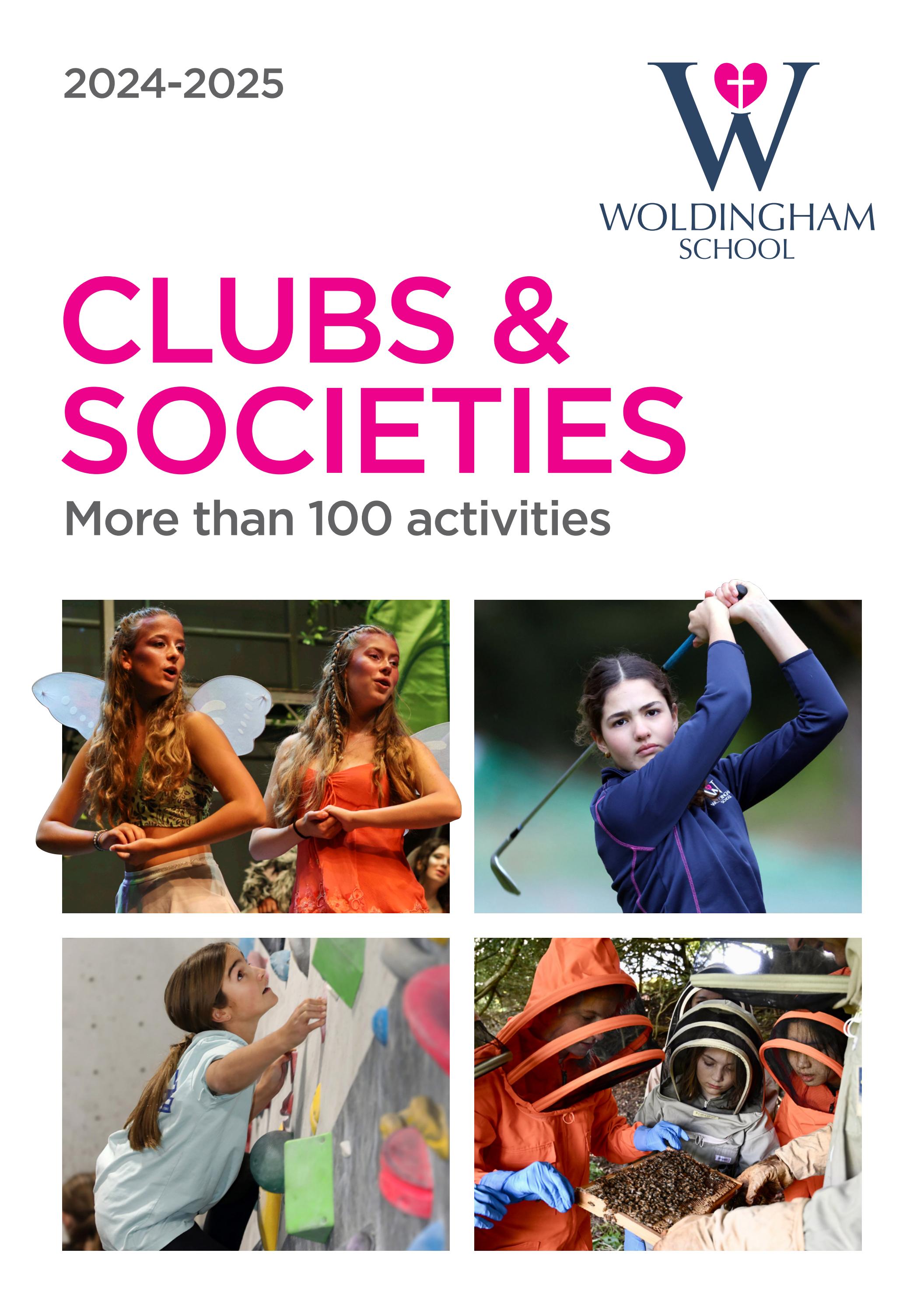 Woldingham School Clubs & Societies 2024-25 by Woldingham School - Issuu