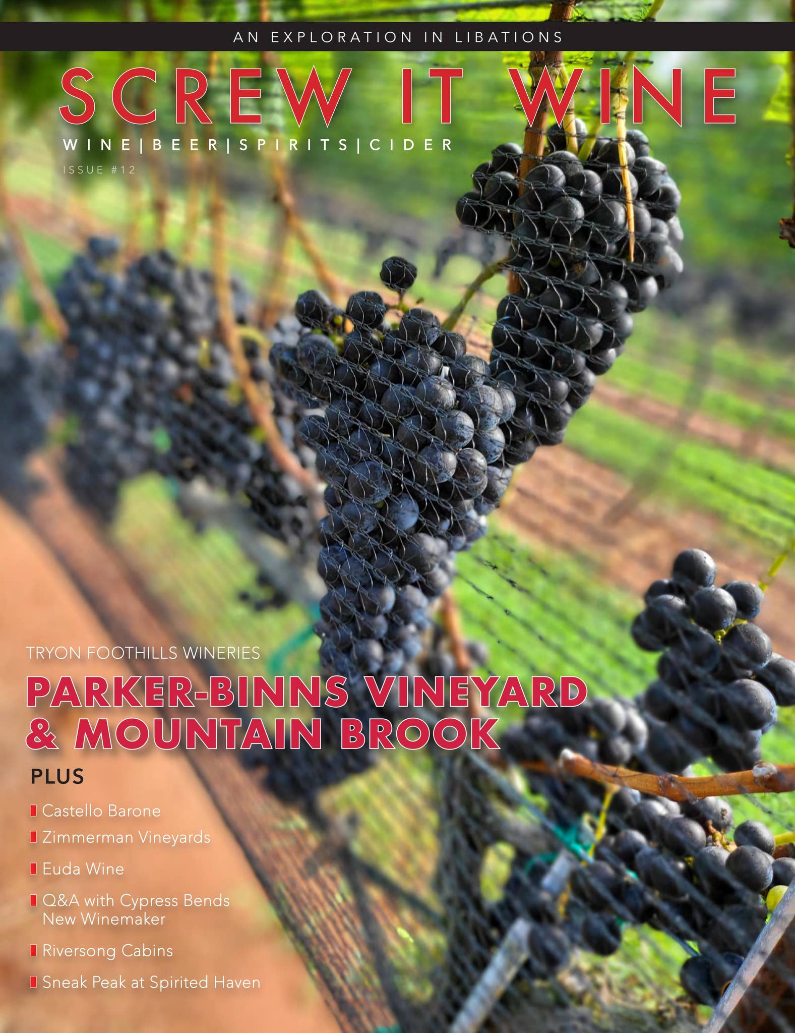 Screw it Wine & Spirits – Issue 12 by trianglearoundtown - Issuu
