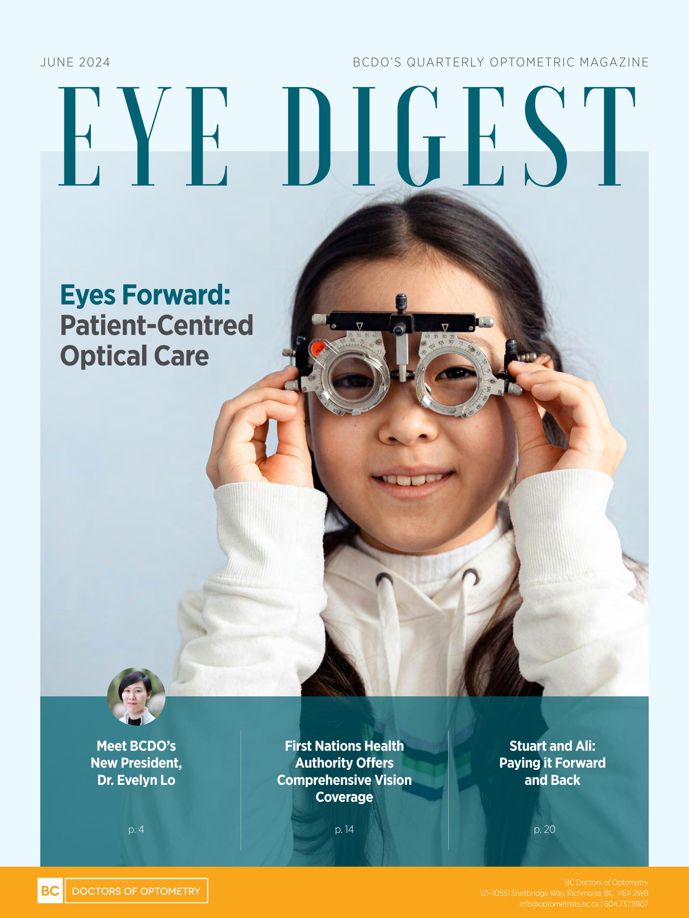 Eye Digest Magazine June 2024 by BC Doctors of Optometry - Issuu