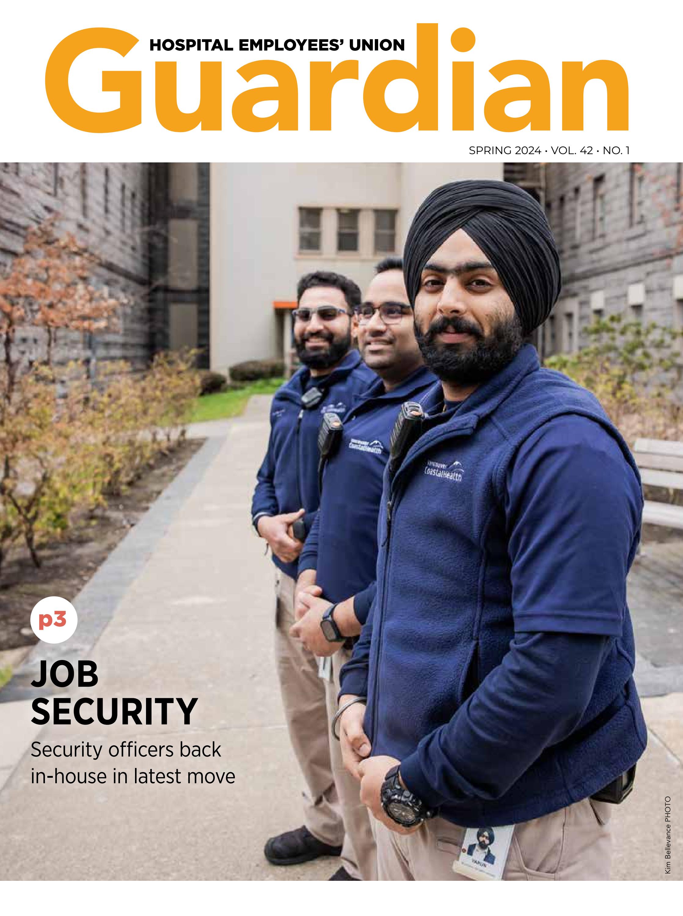 HEU Guardian Spring 2024 by Hospital Employees' Union - Issuu