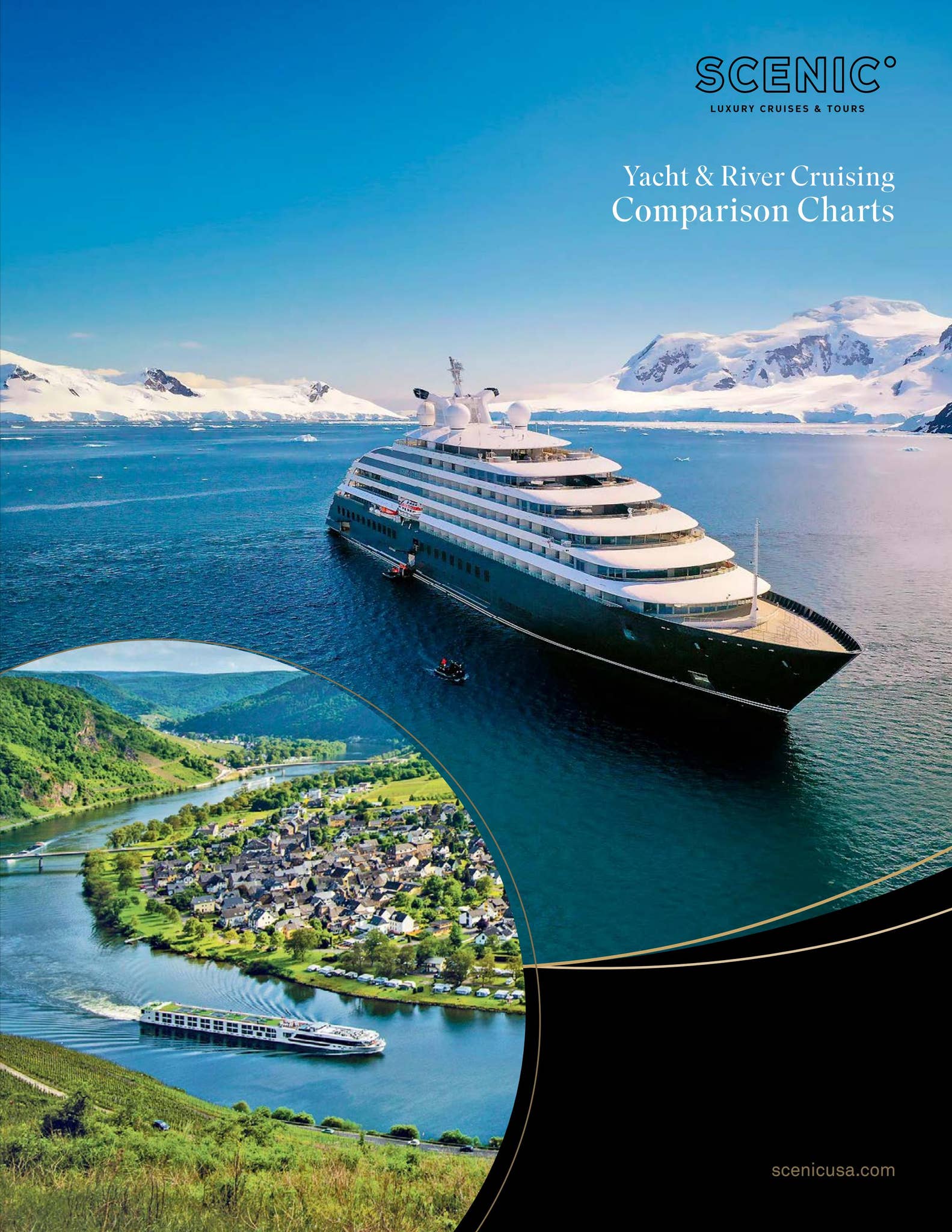 Scenic Cruises 2025 Yacht & River Cruising Comparison Charts by Scenic ...