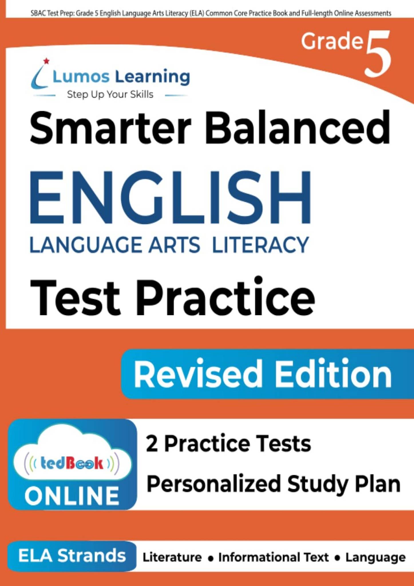 (BOOS)-SBAC Test Prep: Grade 5 English Language Arts Literacy ELA ...