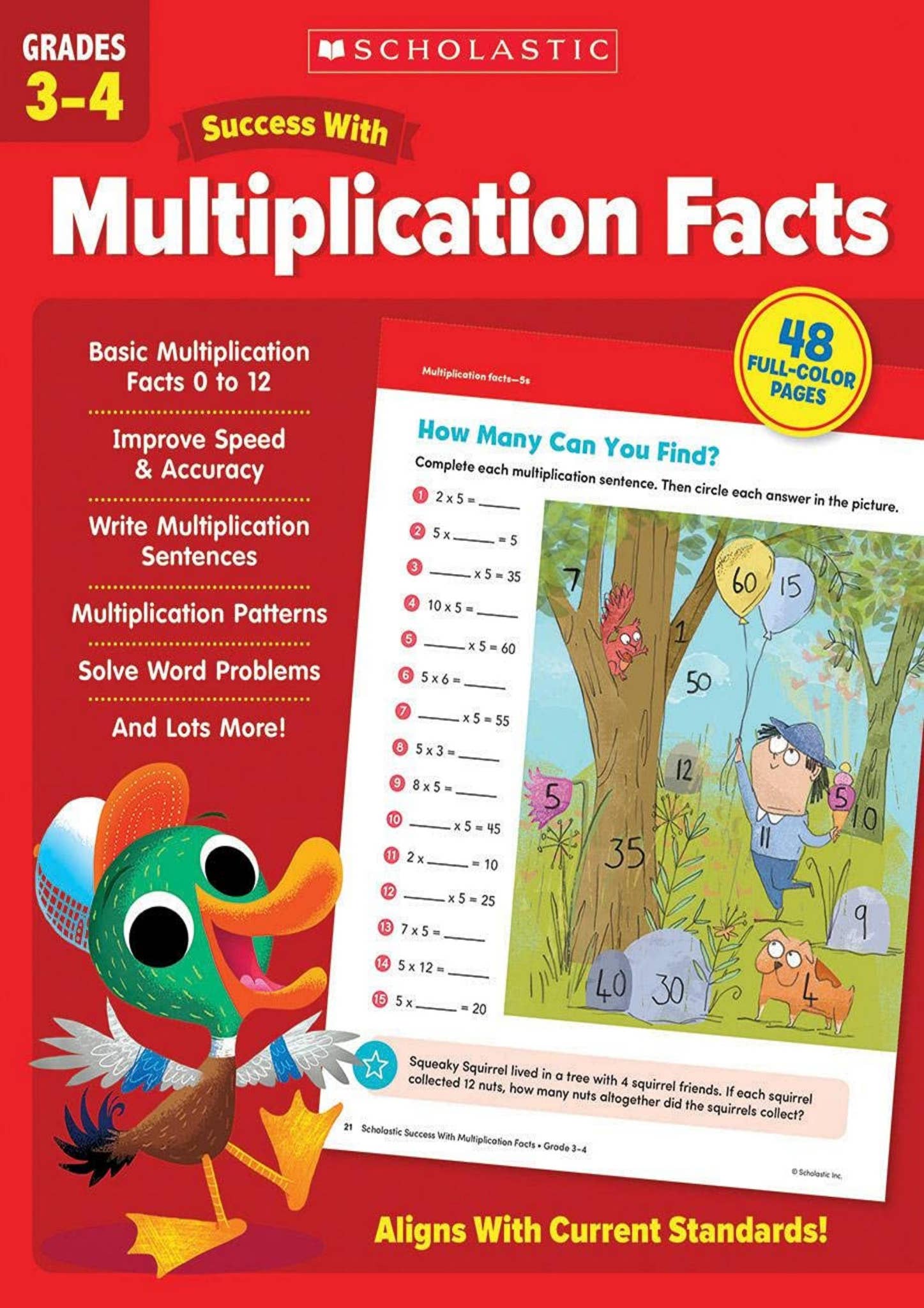 (EBOOK)-Scholastic Success with Multiplication Facts Grades 3-4 ...