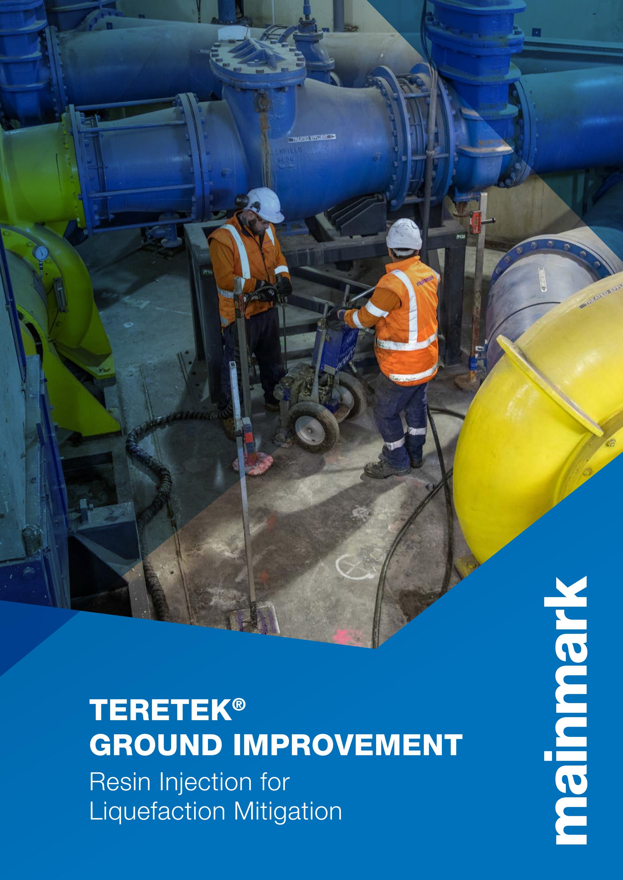 Teretek® Ground Improvement Resin Injection for Liquefaction Mitigation ...