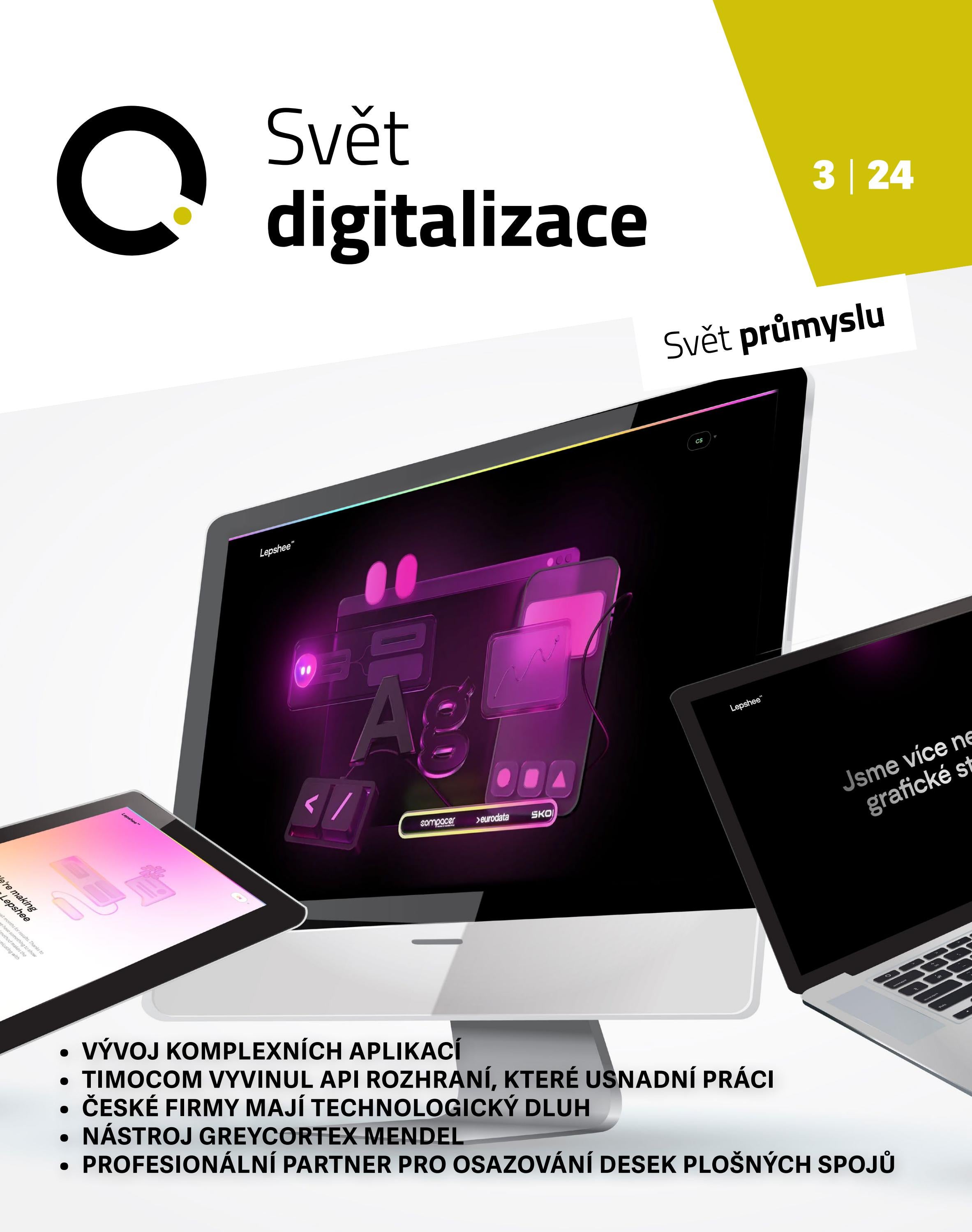 Svět digitalizace 3/2024 by Magazinsvetprumyslu - Issuu