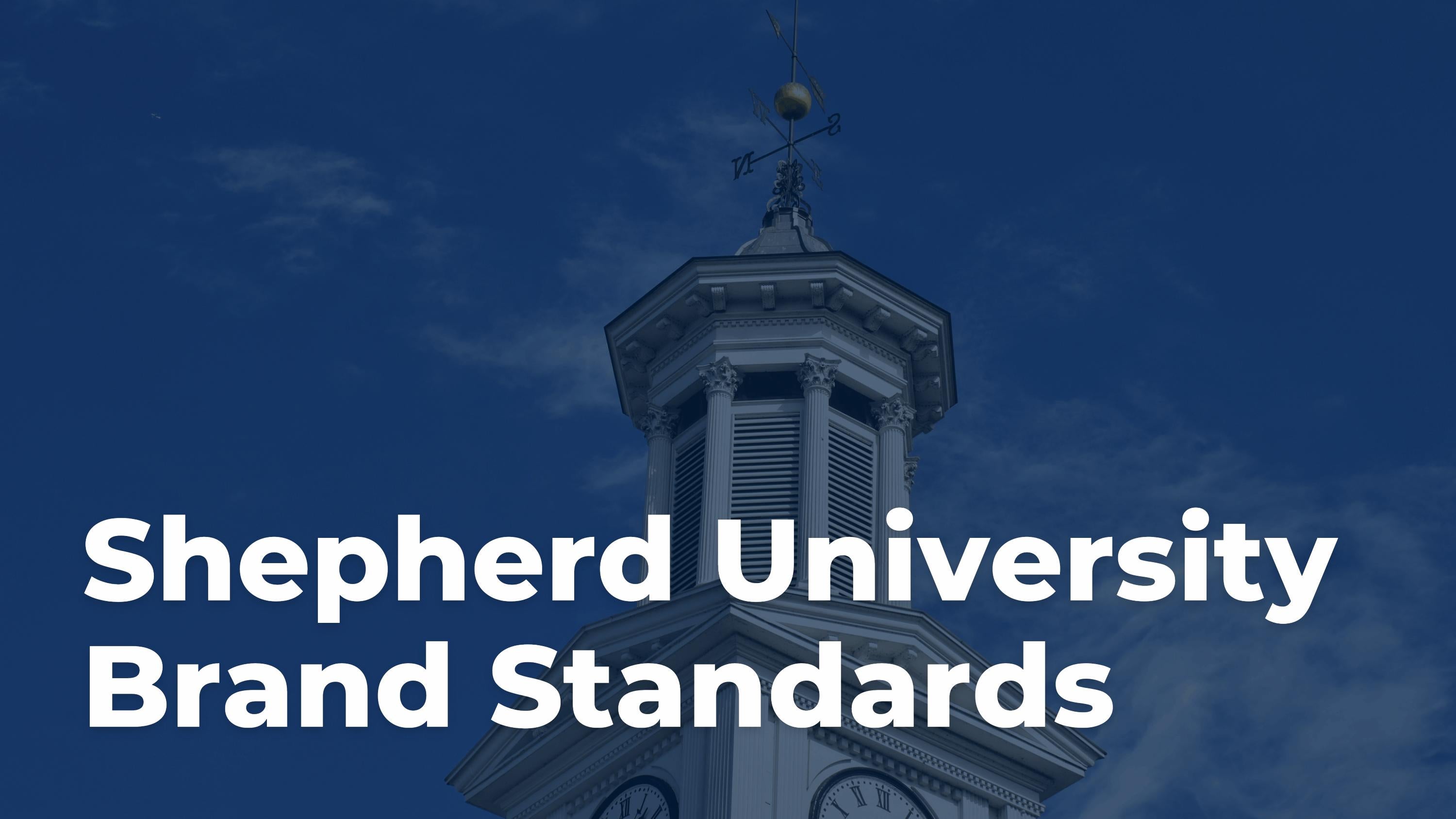 Shepherd University | Brand Standards by Shepherd_University - Issuu