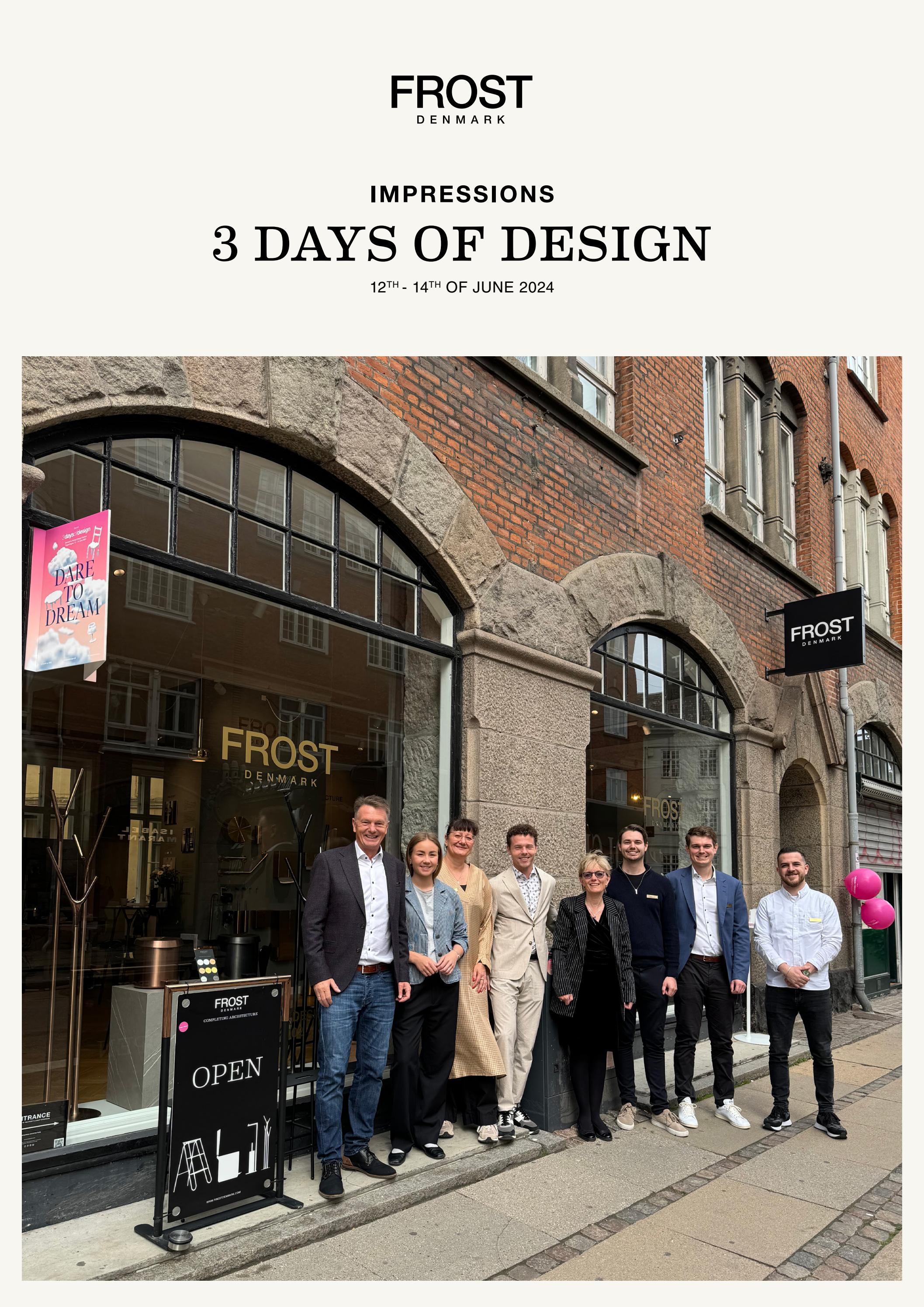 3daysofdesign - impression 2024 by FROST - Issuu