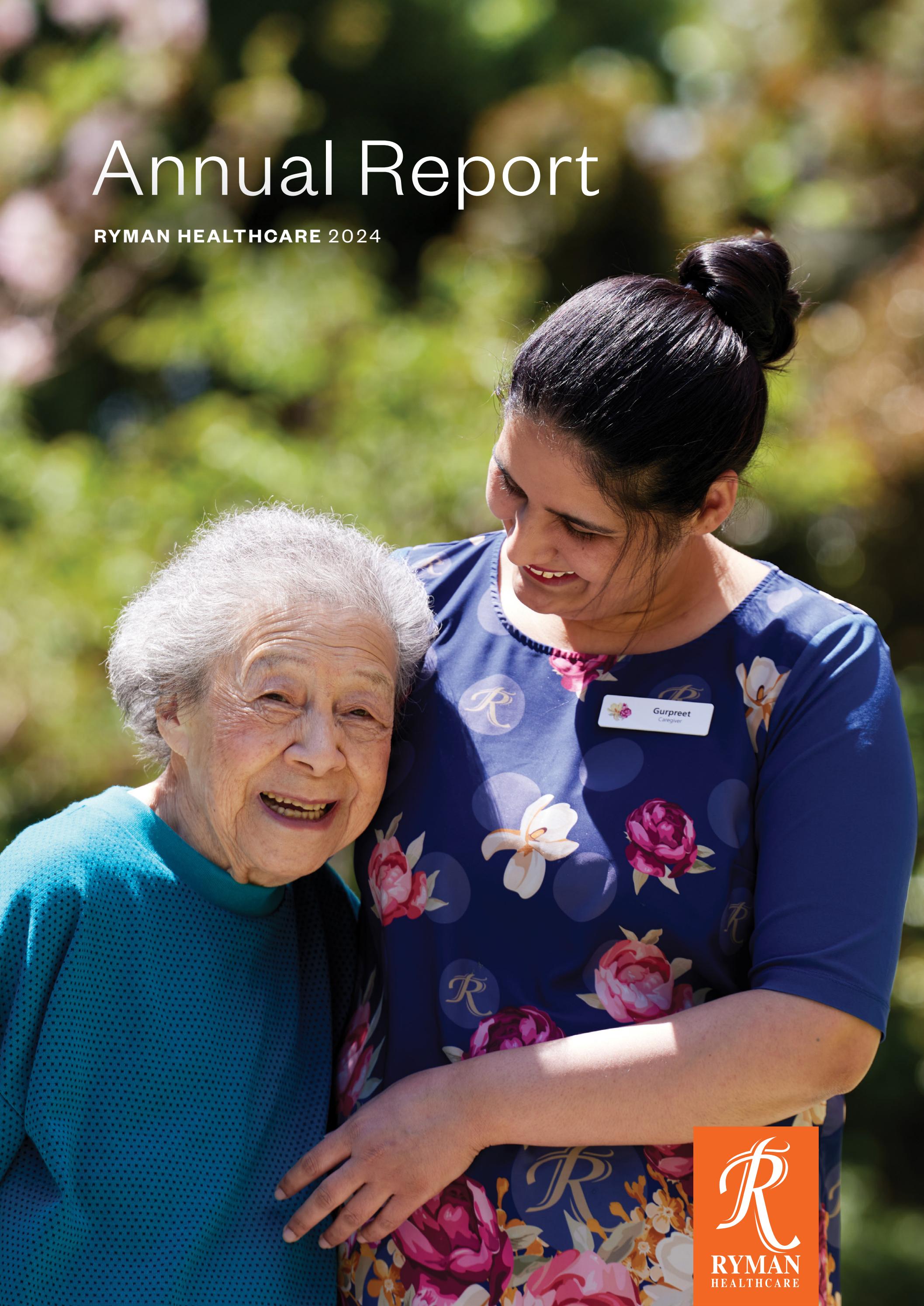 Ryman Healthcare Annual Report 2024 by Ryman Healthcare Ltd - Issuu