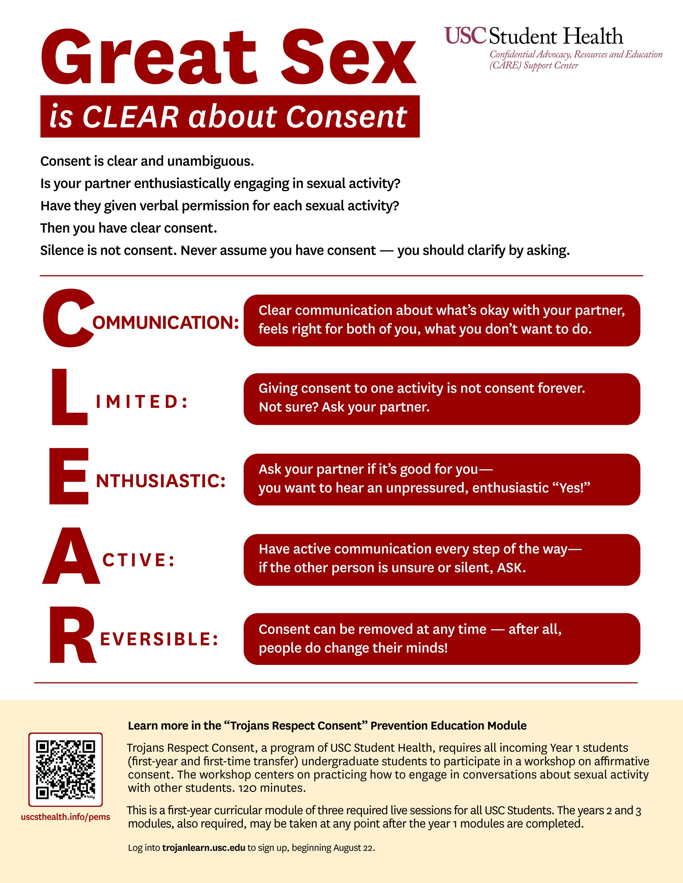 CLEAR About Consent by University of Southern California - Issuu