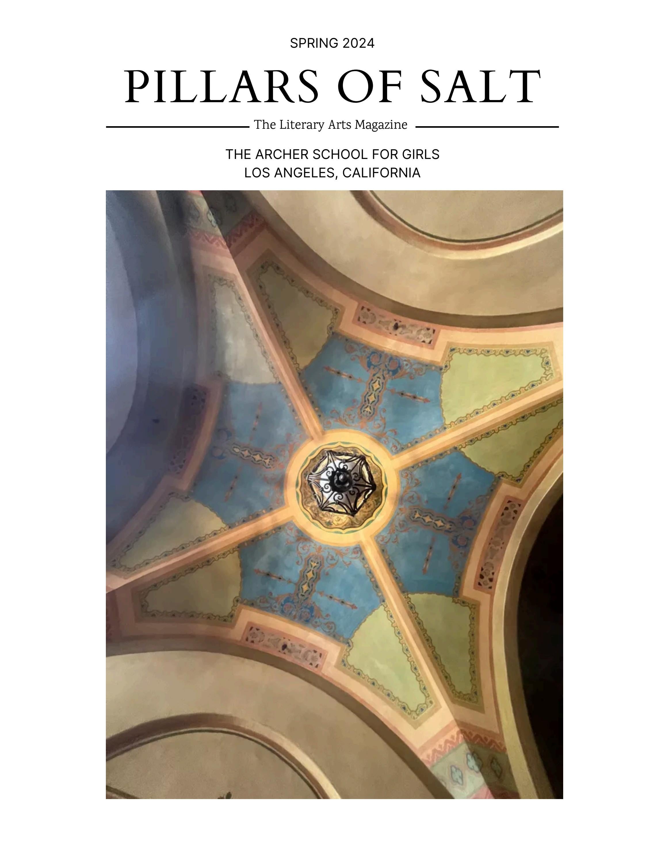 Spring 2024 Pillars of Salt by The Archer School for Girls - Issuu
