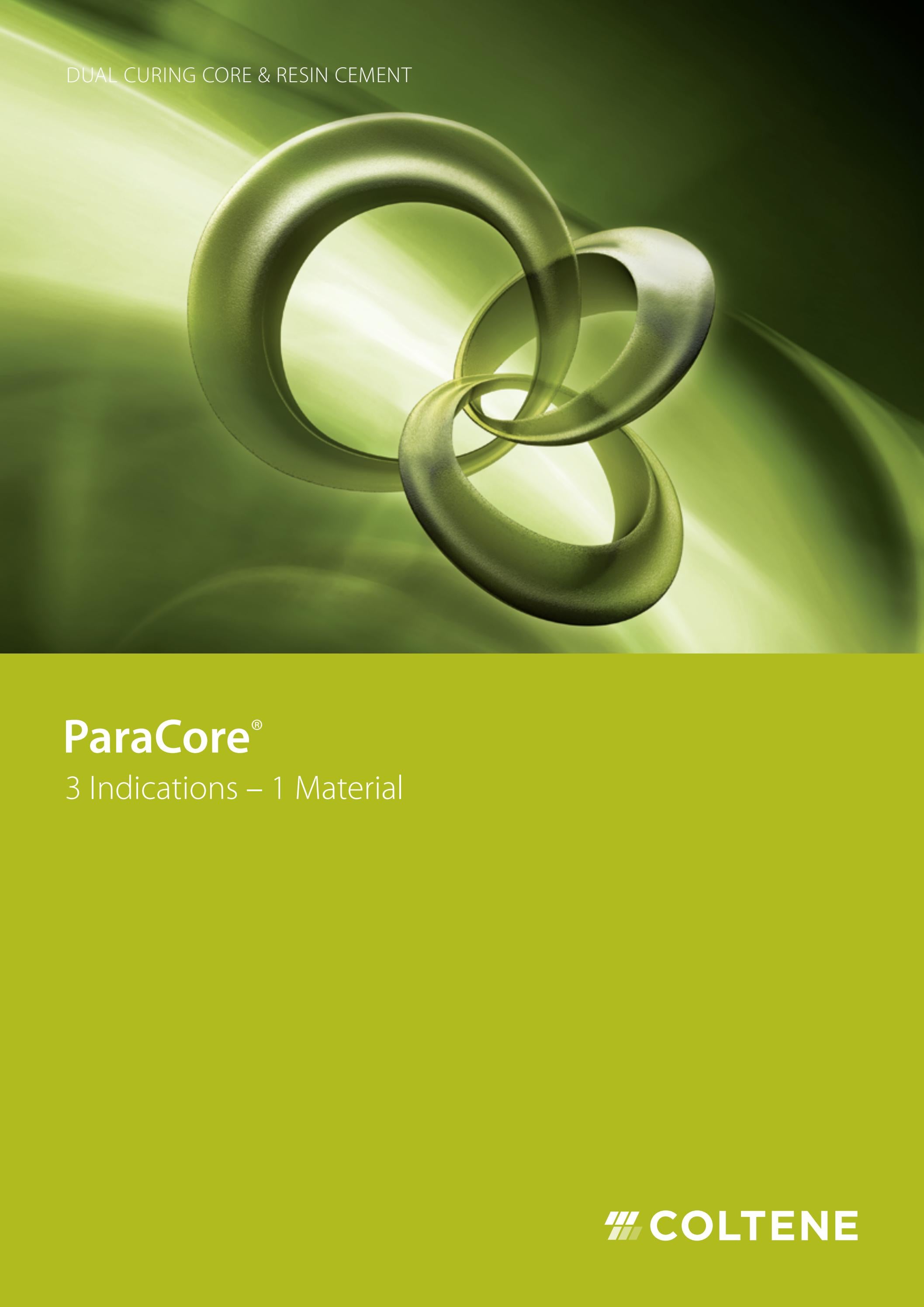 Paracore brochure by Henry Schein Australia - Issuu