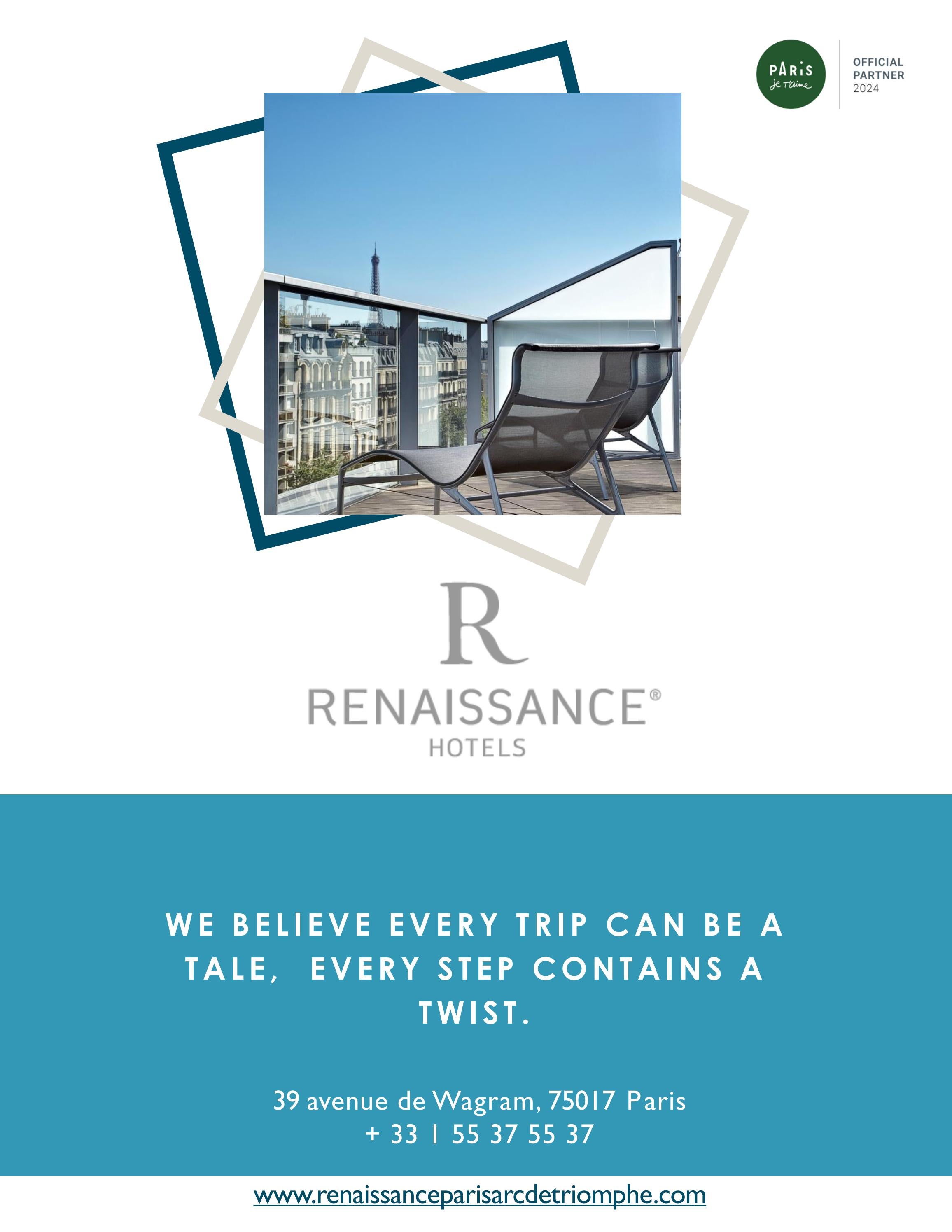 Renaissance Arc de Triomphe Rooms brochure by EMOTIONS 2024 Renaissance ...