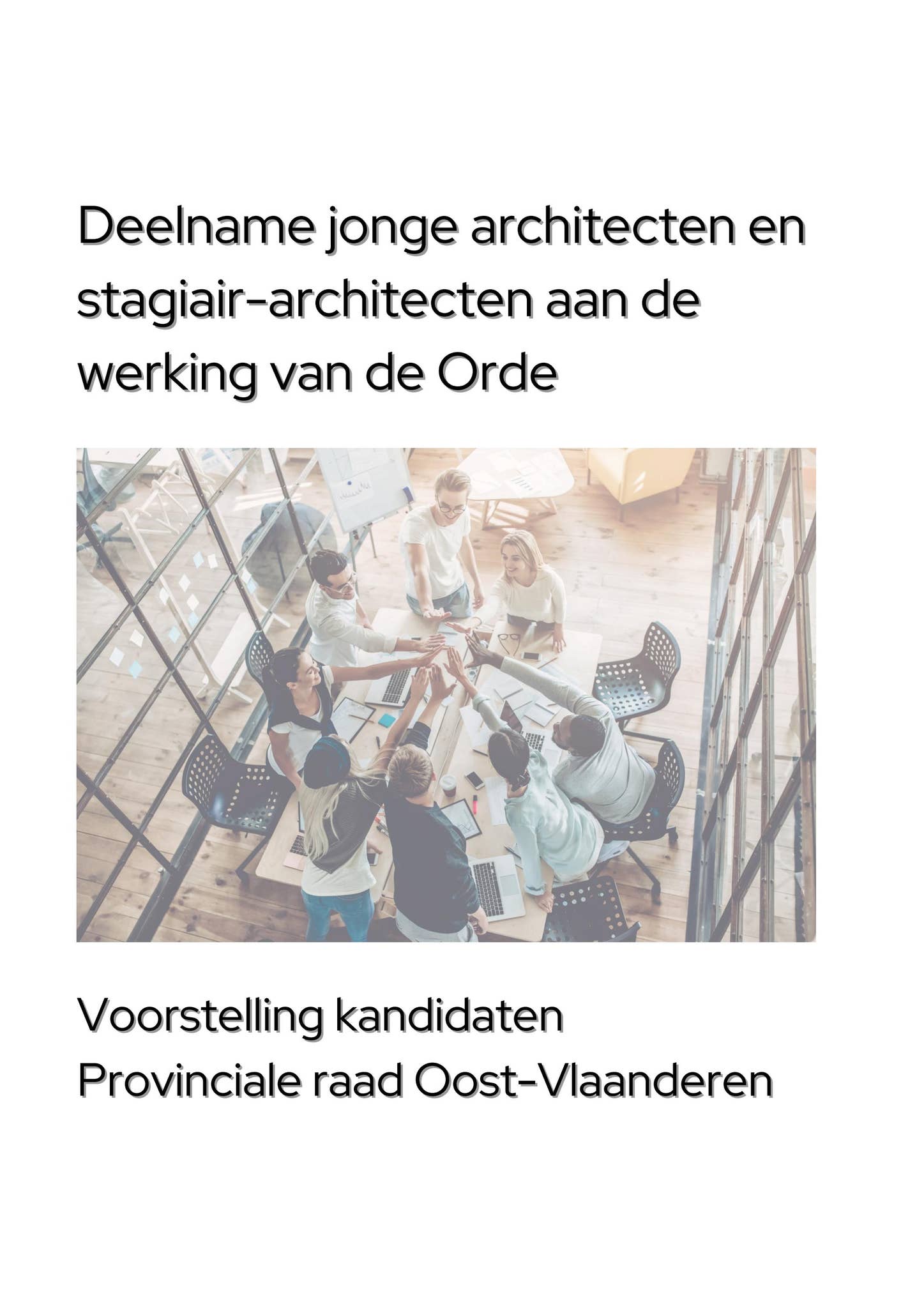 Voorstelling kandidaten provinciale raad Oost-Vlaanderen by ...