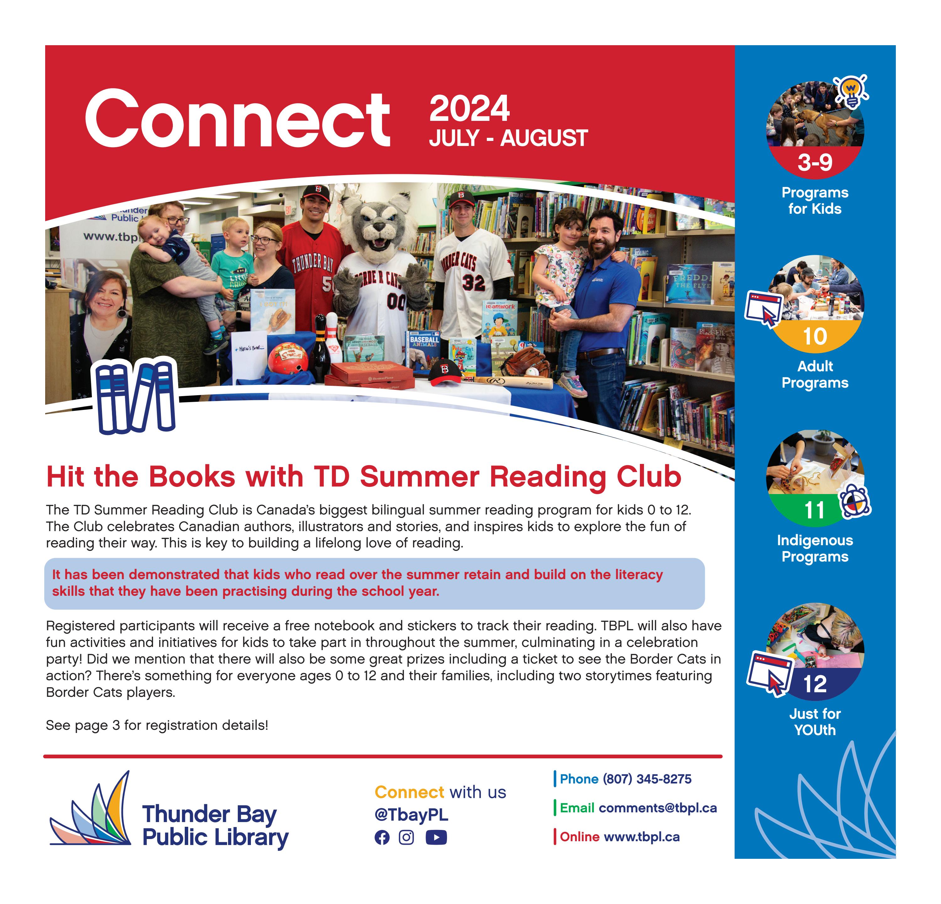 Thunder Bay Public Library Connect (July-August 2024) by Thunder Bay ...
