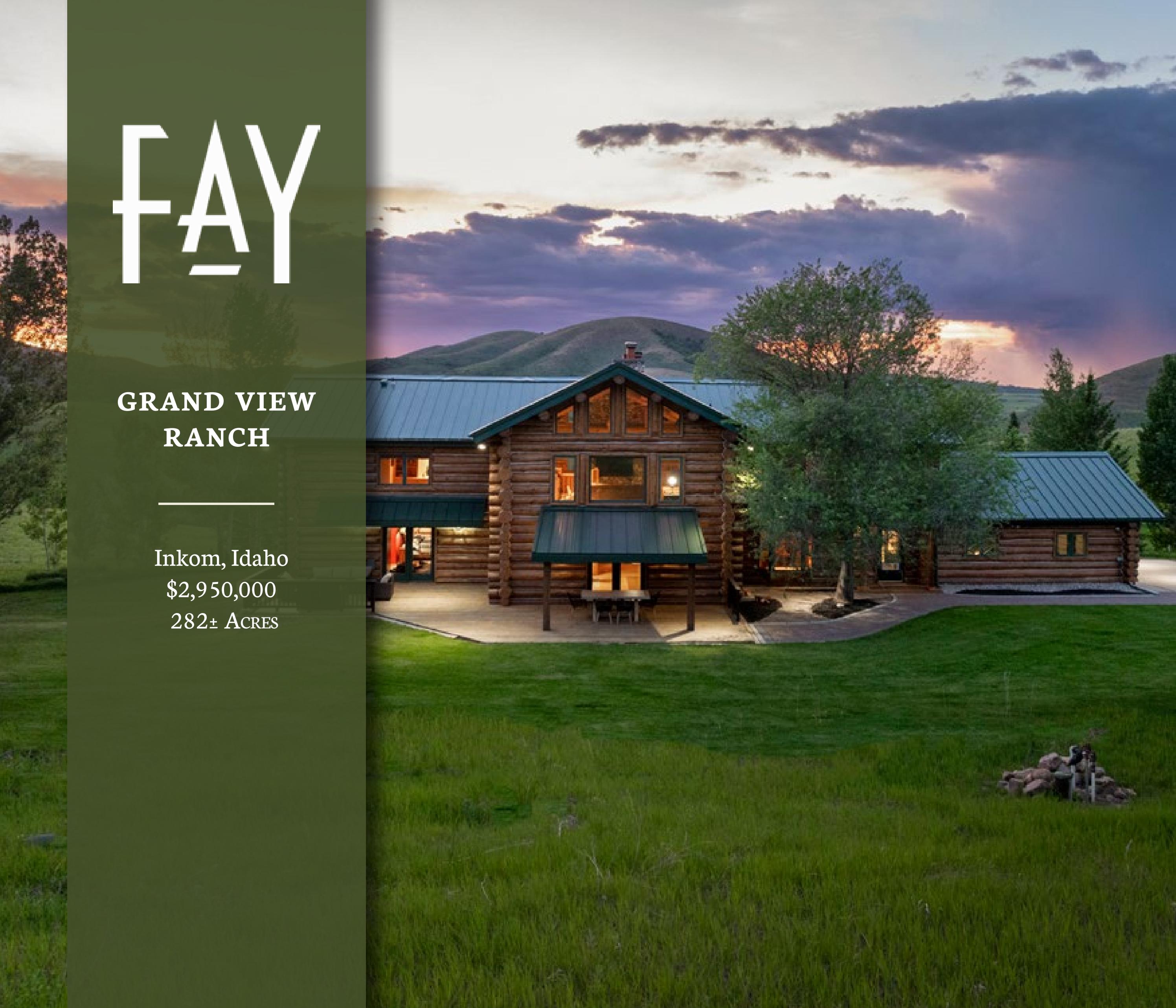 Grand View Ranch | Fay Ranches by Fay Ranches - Issuu