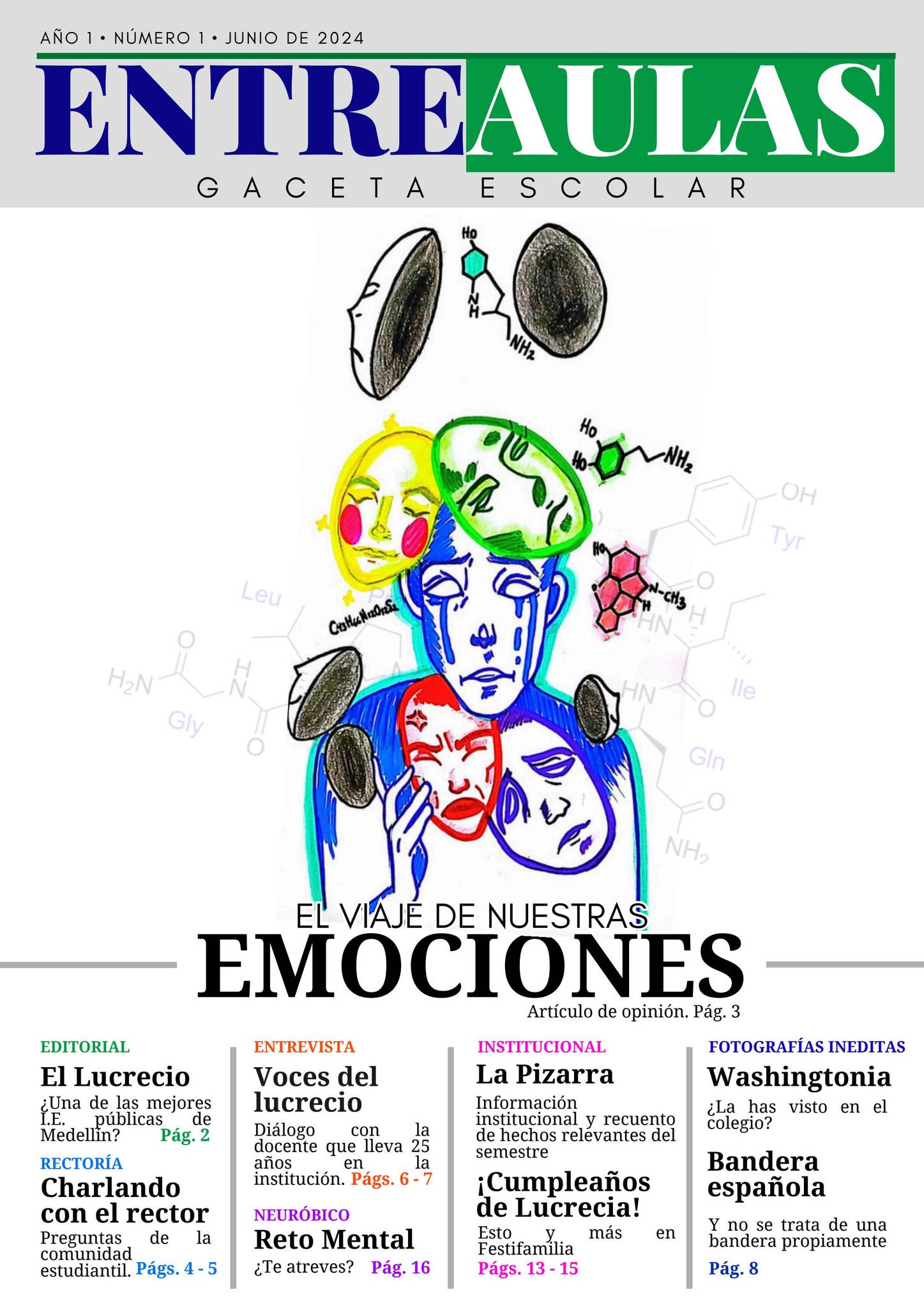 Gaceta Escolar No. 1 Junio 2024 by GACETA ESCOLAR ENTRE AULAS - Issuu